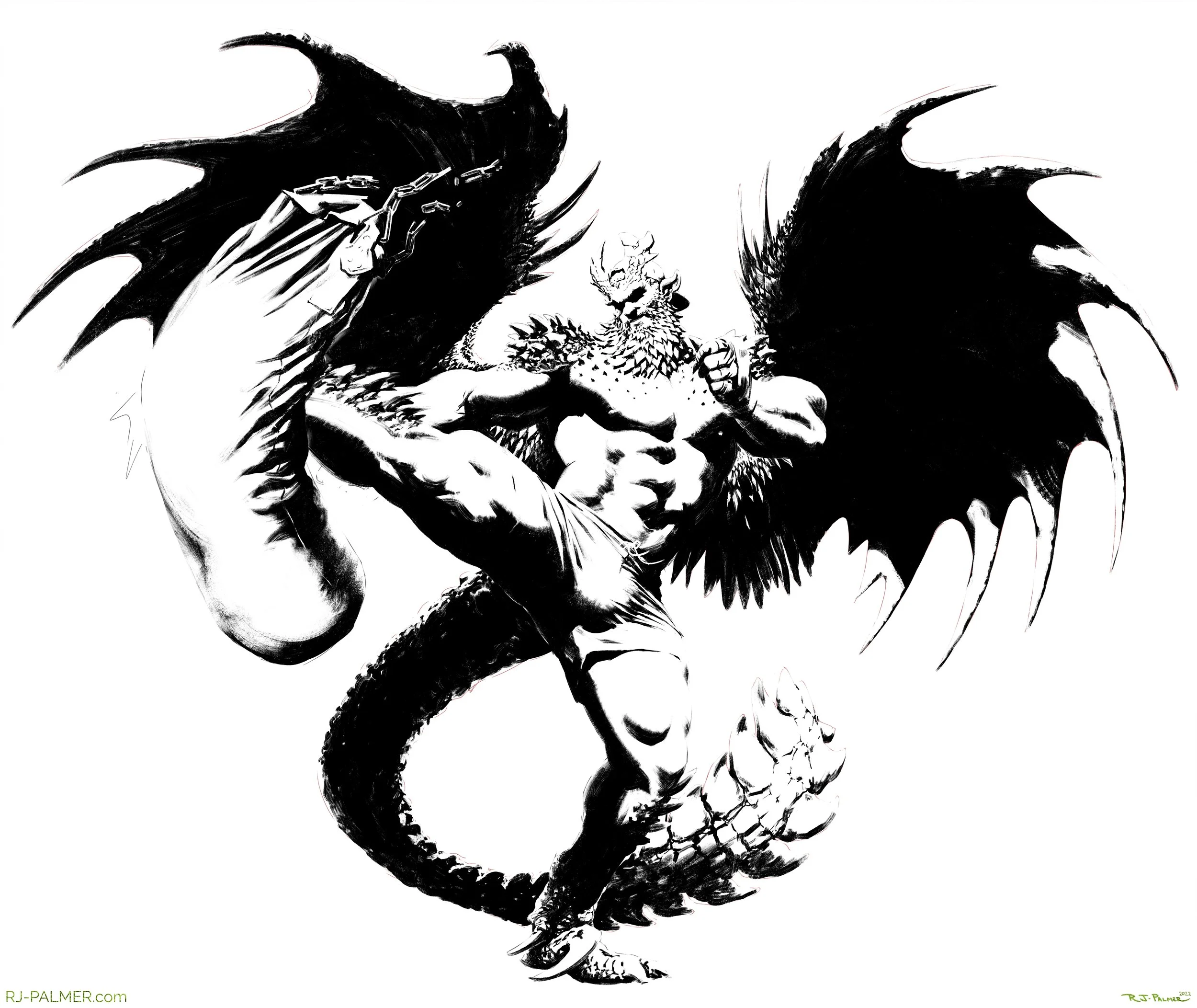 Devilman Amon Tattoo