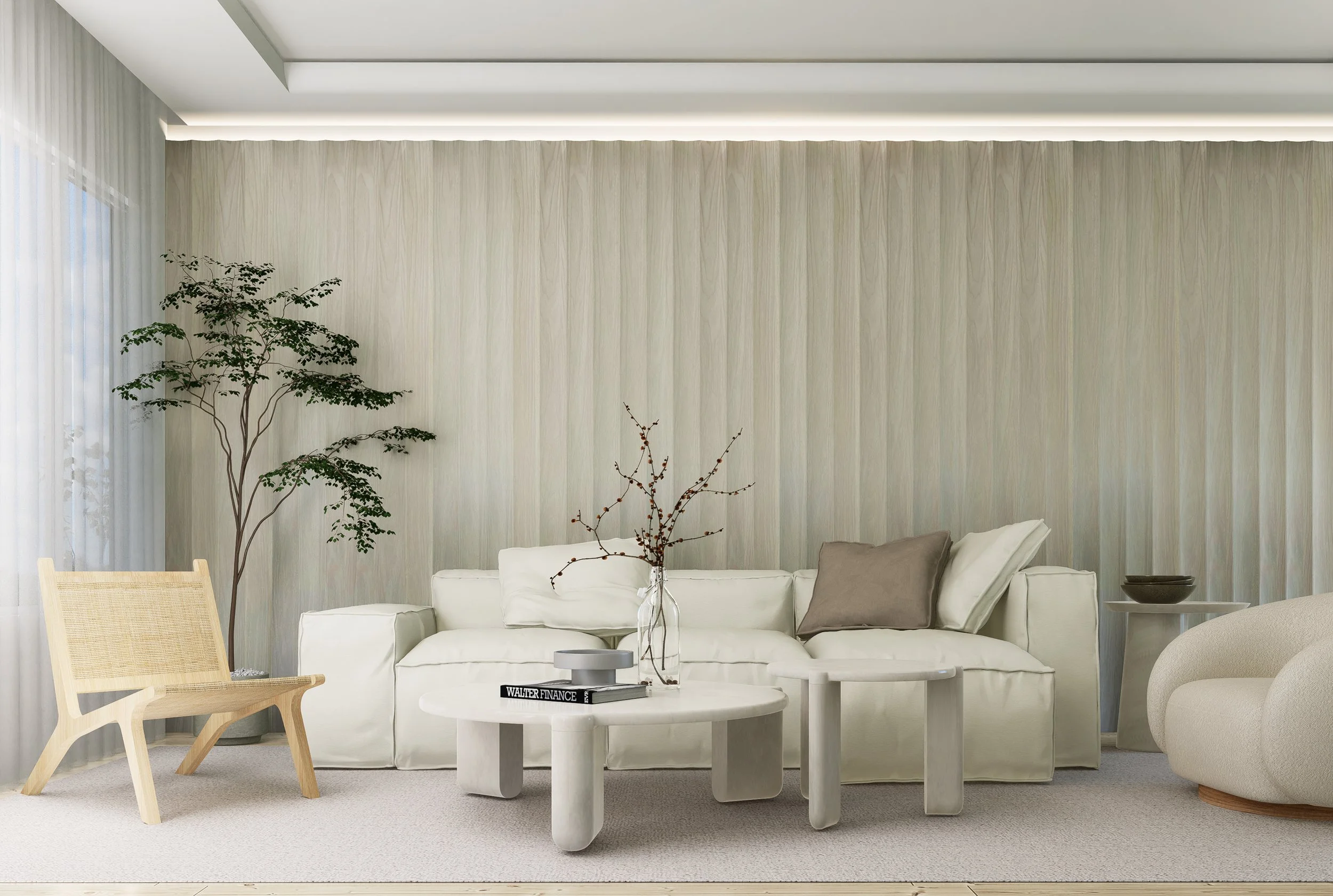 Concave and Convex wall panels — Chroma Furnishing