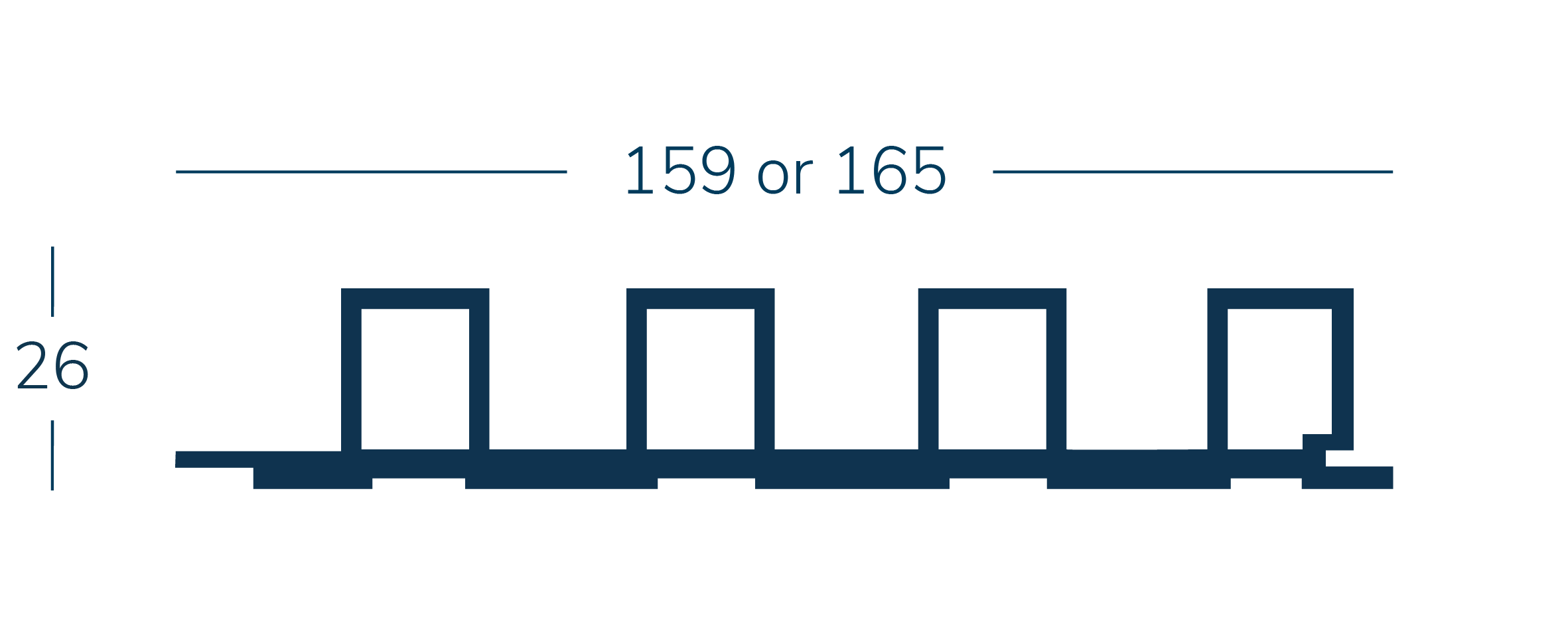 Fluted panels for wall cladding Singapore — Chroma Furnishing