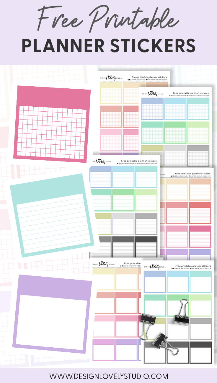 Free Seaside-Themed Planner Stickers and Planner Pages — Design Lovely ...
