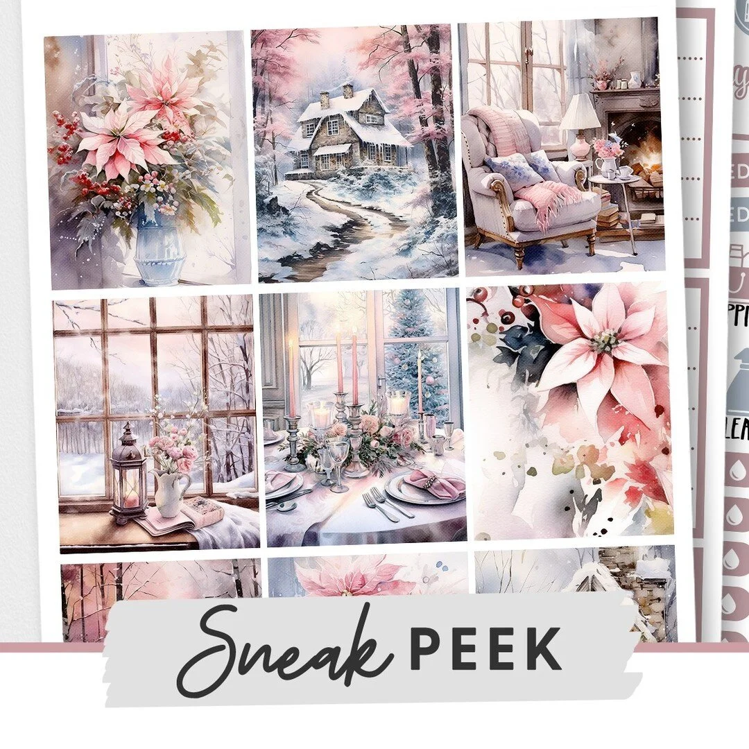 Free Printable Winter Planner Stickers — Design Lovely Studio