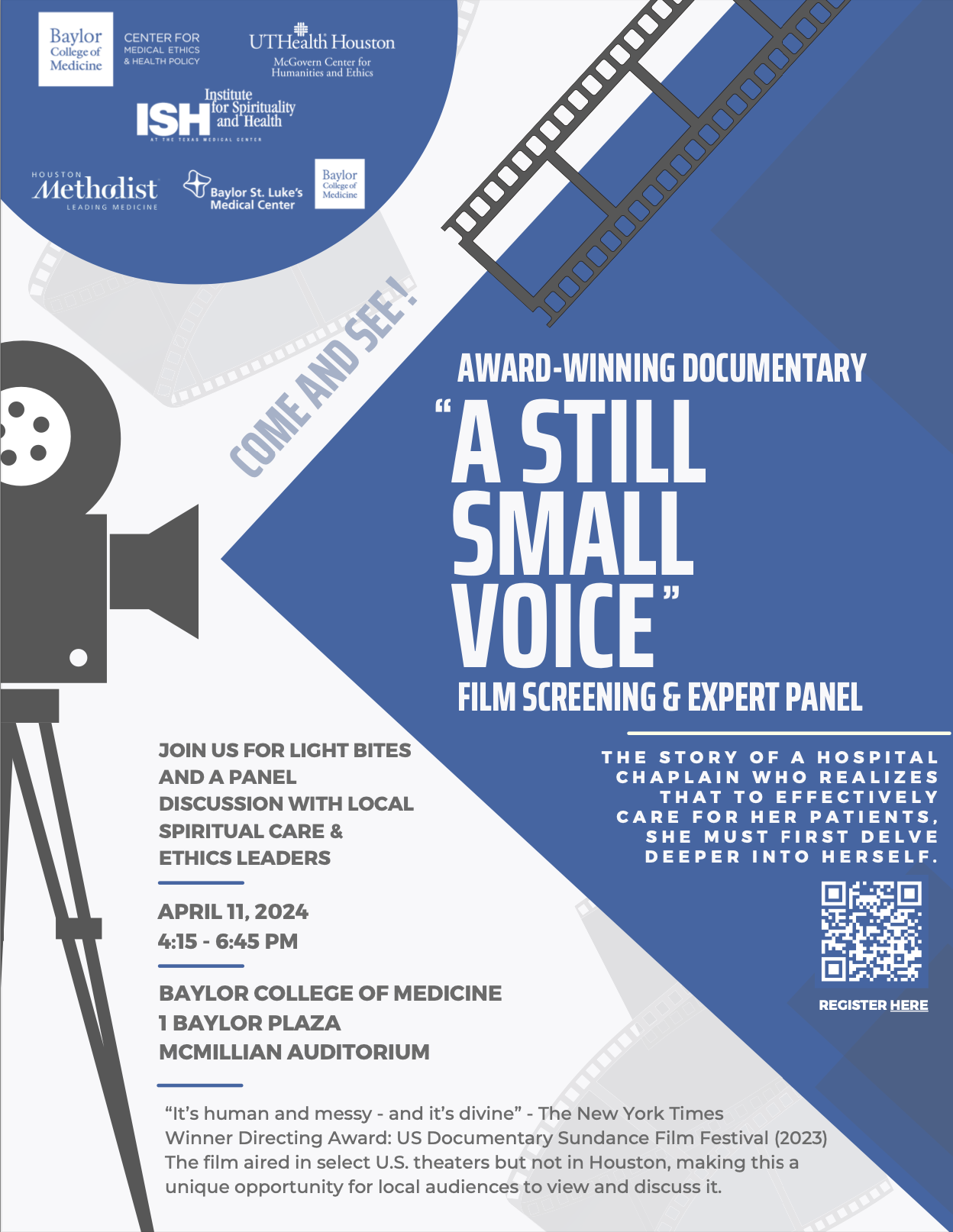 A Still Small Voice - Movie Screening — The Institute for Spirituality ...