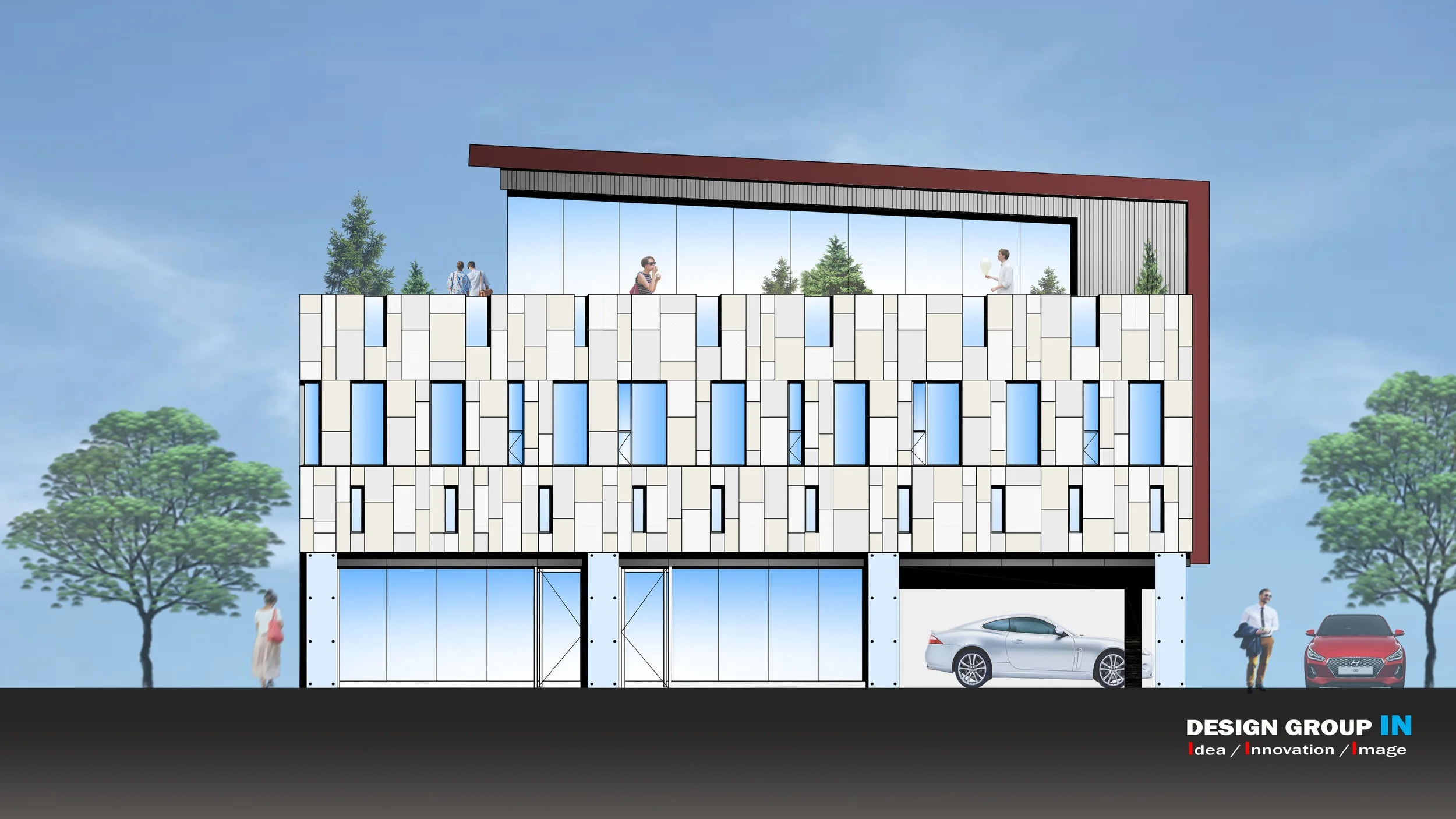 Small Commercial Elevation