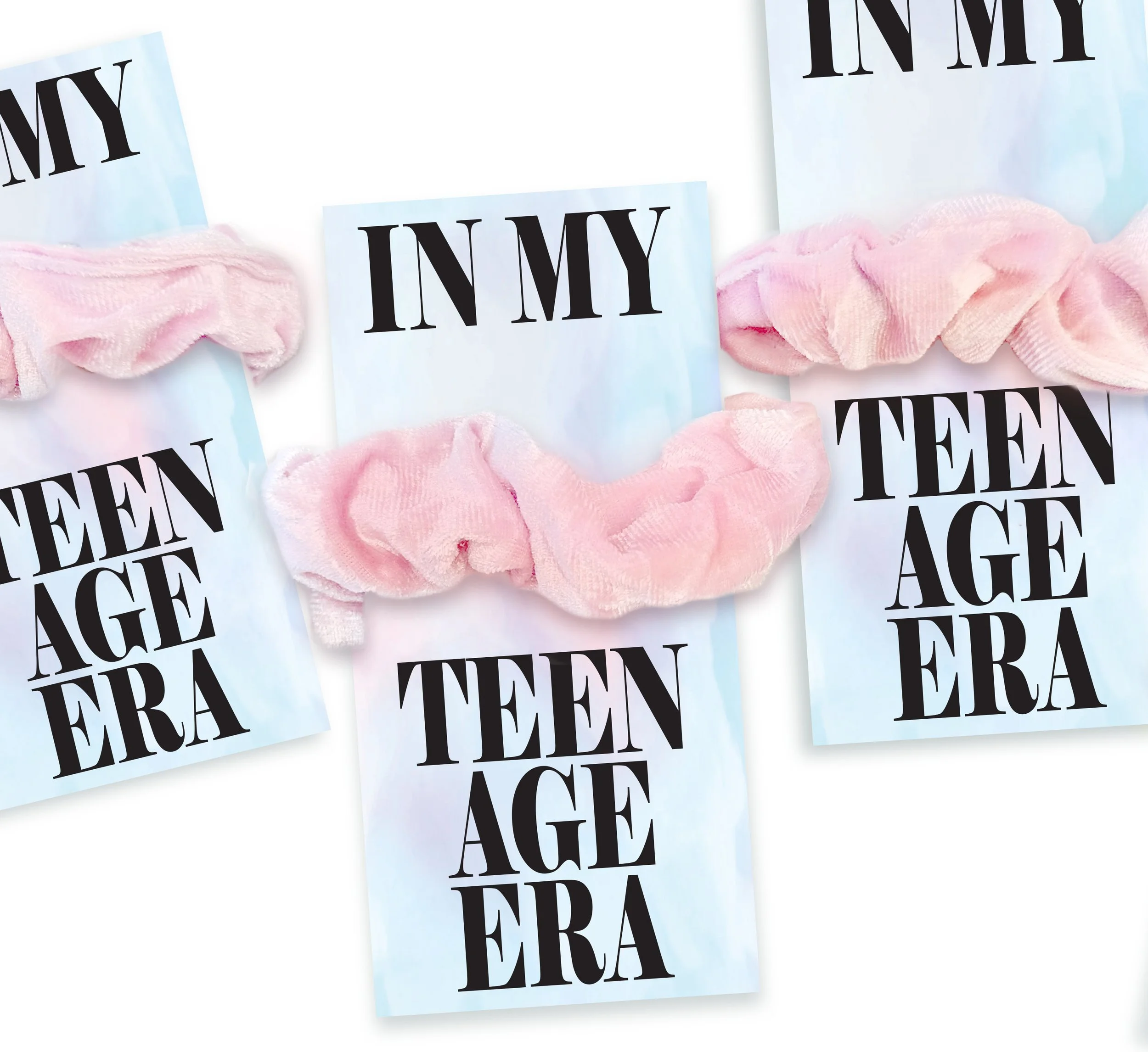 Eras Tour Birthday Party Favor - CARD ONLY — White Confetti Box