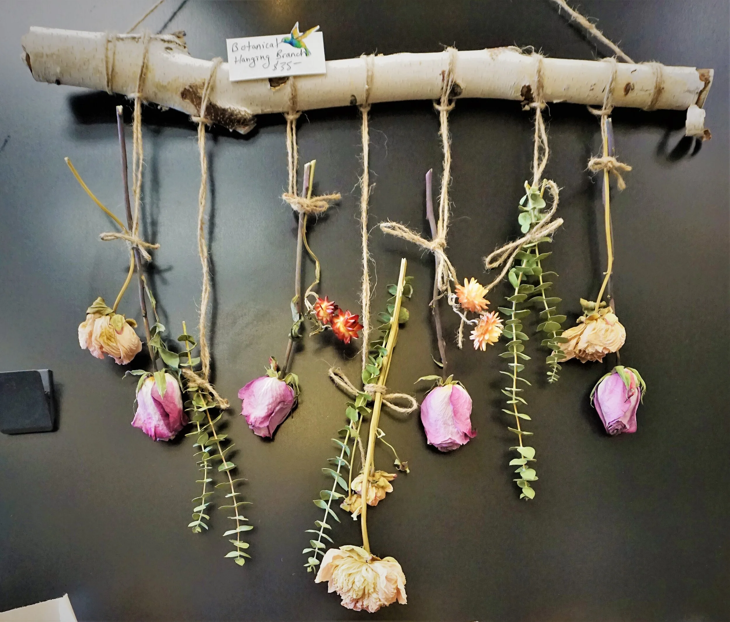 Hanging Botanical Branch — Kate's Garden