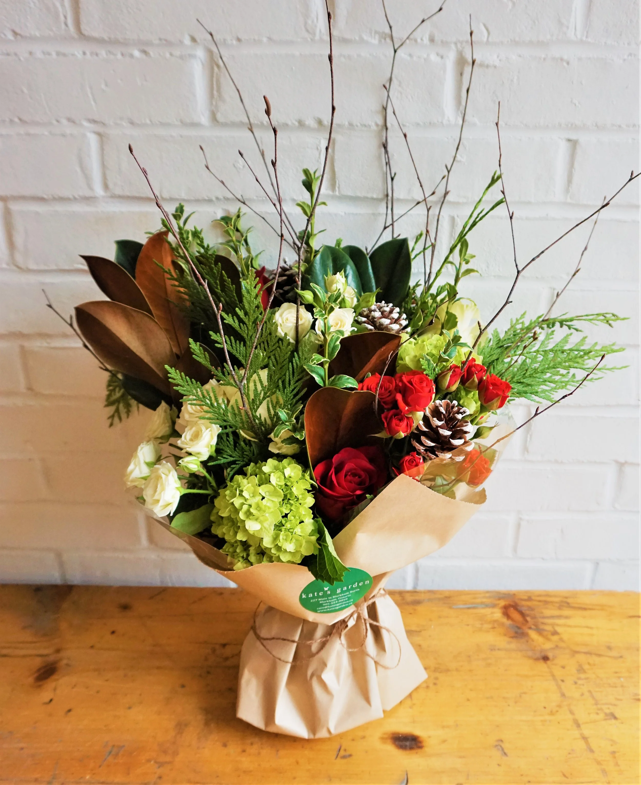 Bouquet Presentation — Kate's Garden
