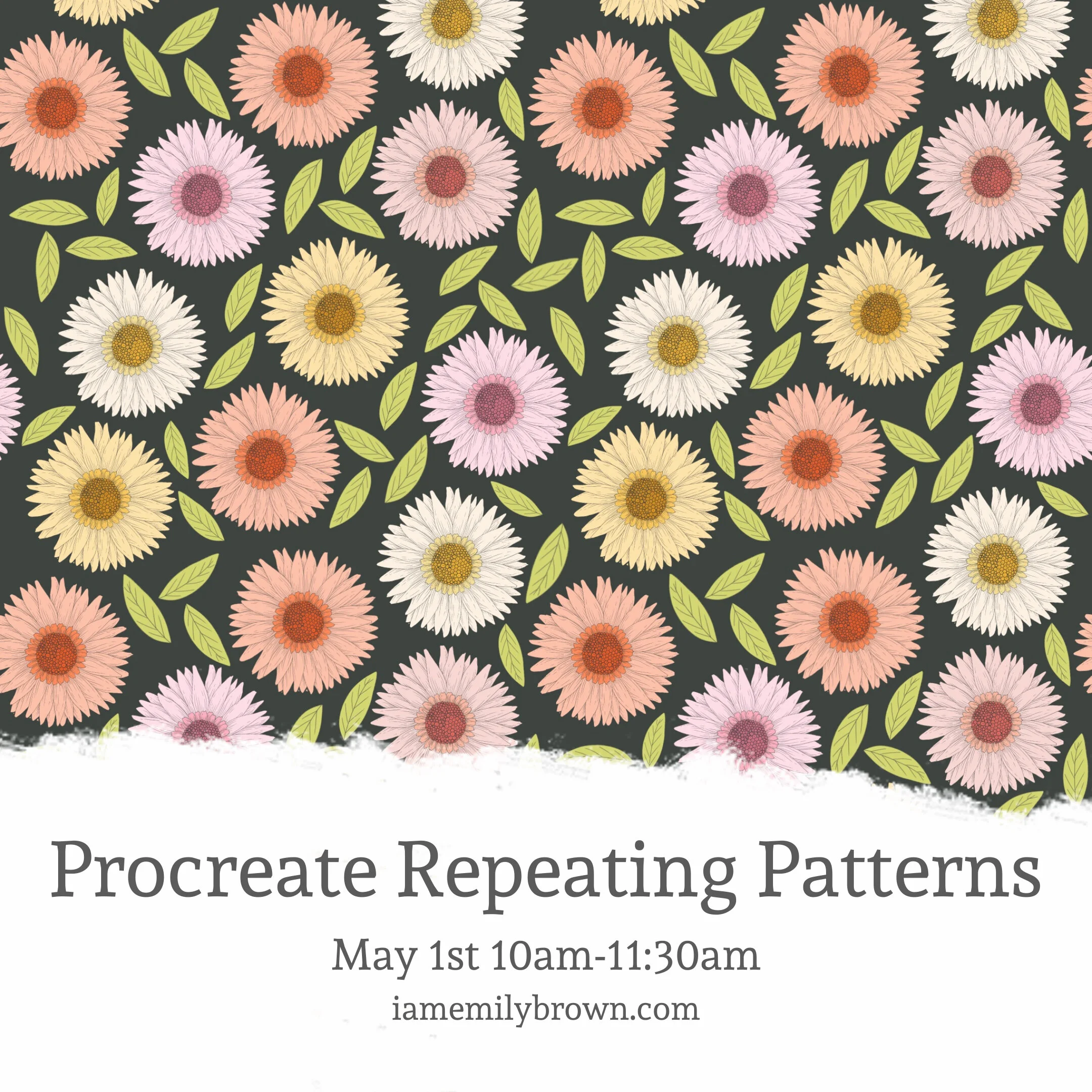 Patterns with Procreate App — Cloud 9