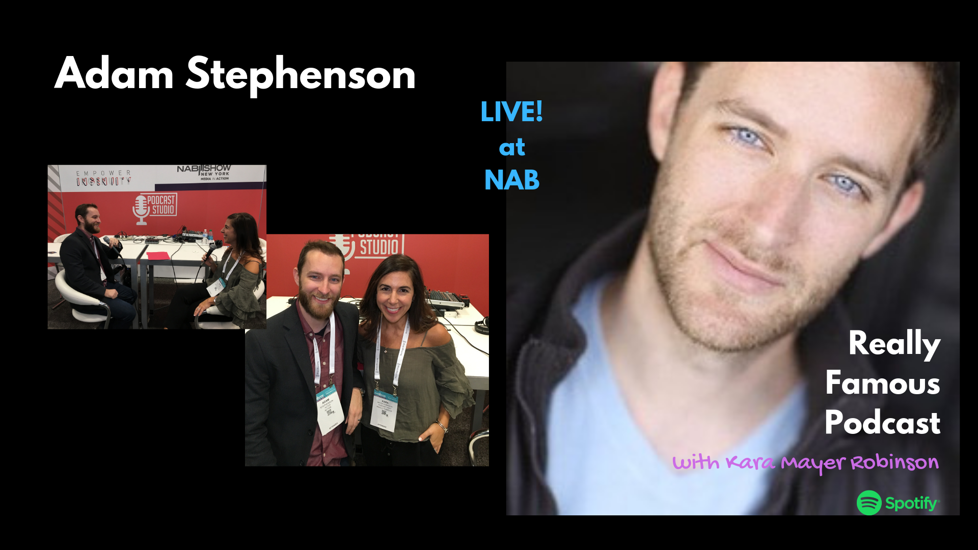 Really Famous with Kara Mayer Robinson - TV + film celebrity interviews