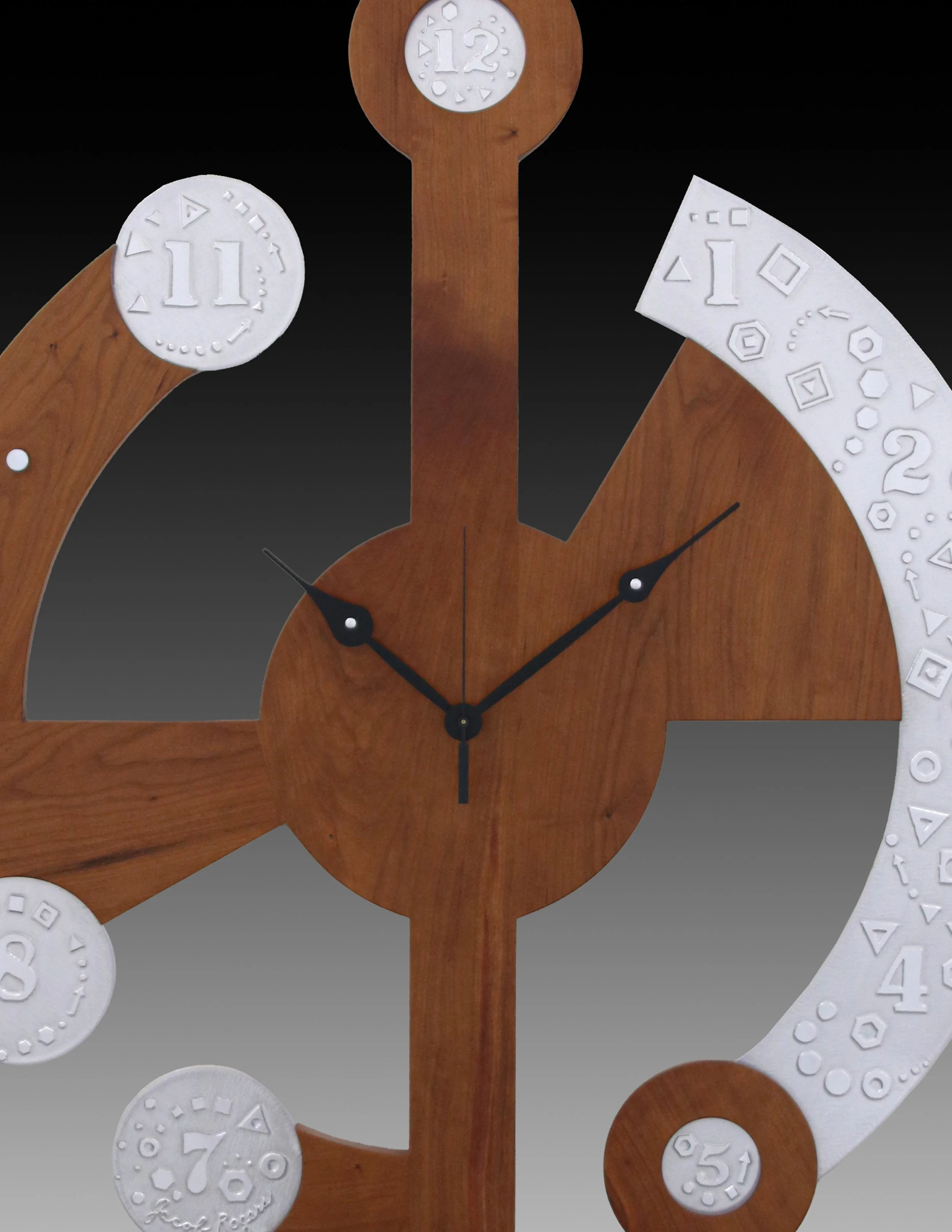 Wall and modern floor model clocks — Jacob Rogers Art