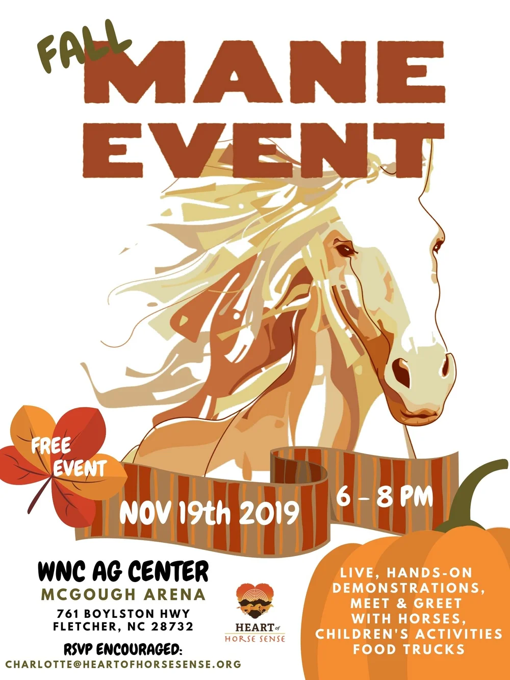 Fall Mane Event — Horse Sense of the Carolinas