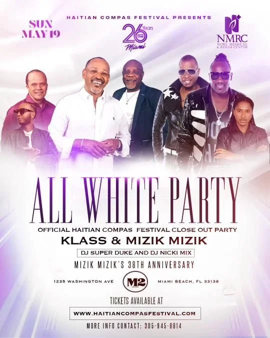 Haitian Compas Festival's All-White Party — Its Ashley JAE