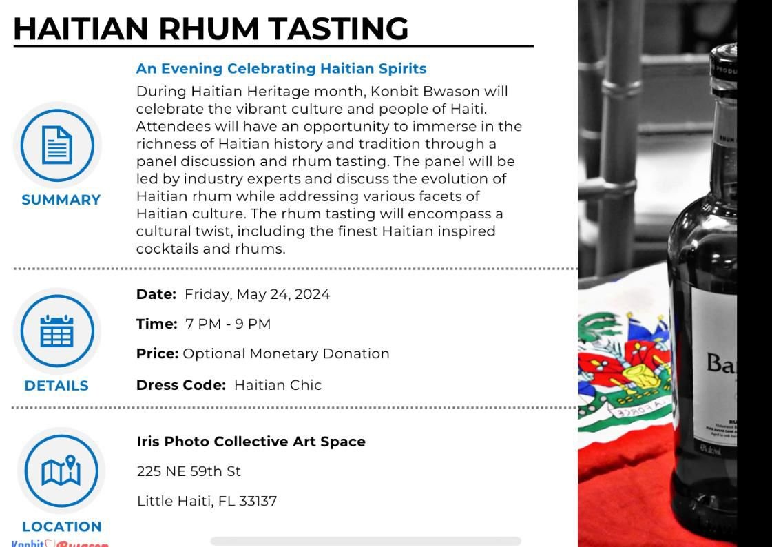 Haitian Rhum Tasting — Its Ashley JAE