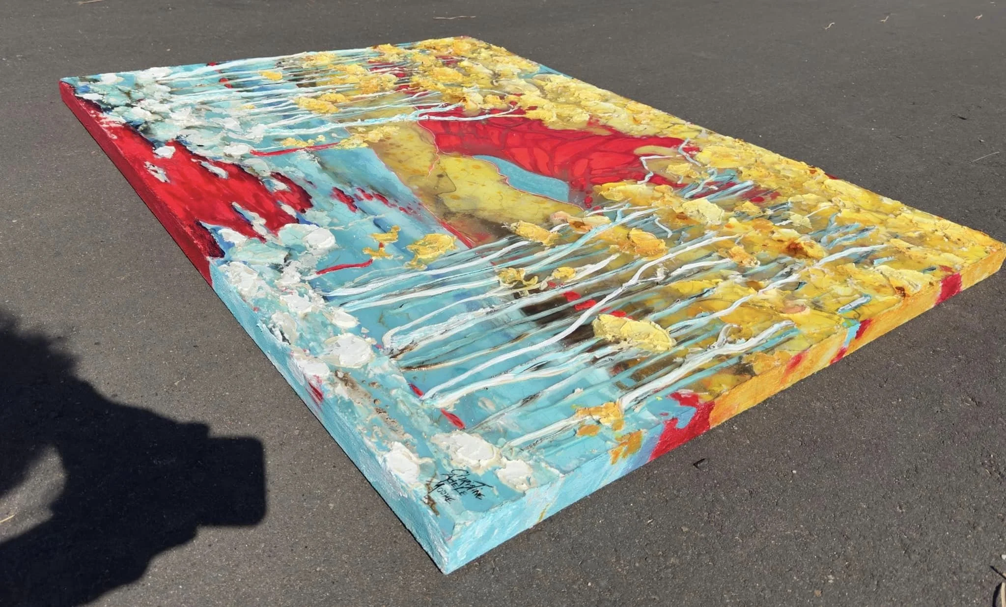EVERGREEN ENERGY SPARKED MEMORIES AND PROLIFIC ART — Christine Adele Arts