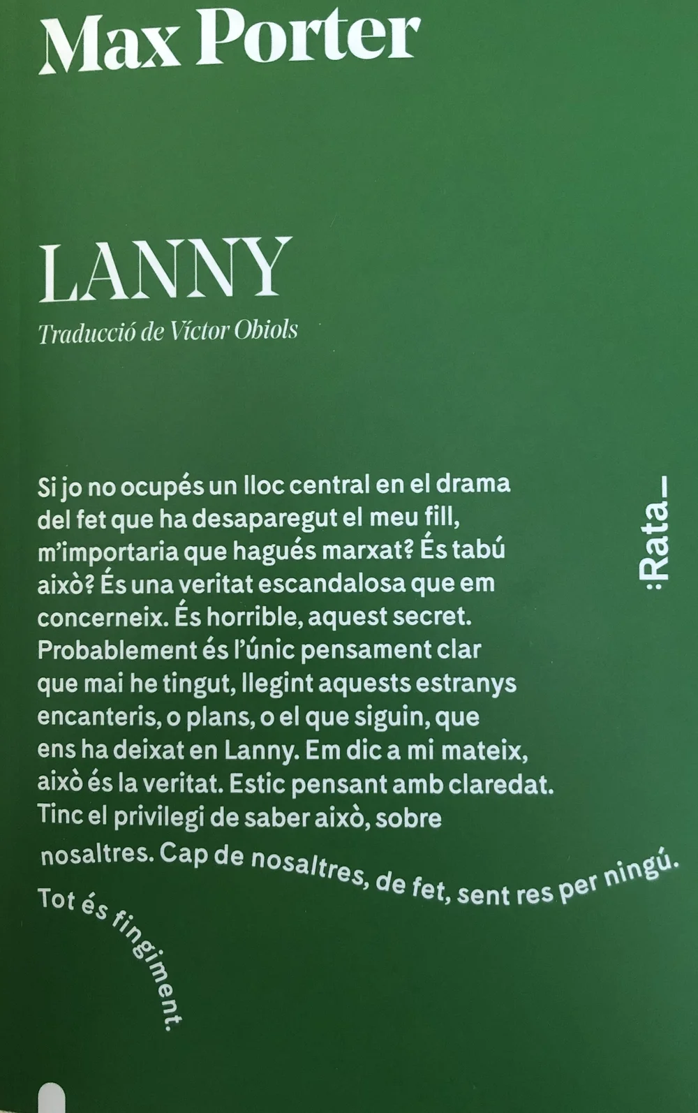 Lanny — Max Porter