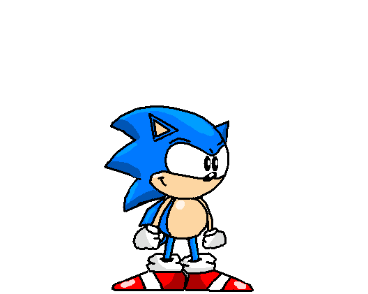 Sonic Waiting Animated Gif