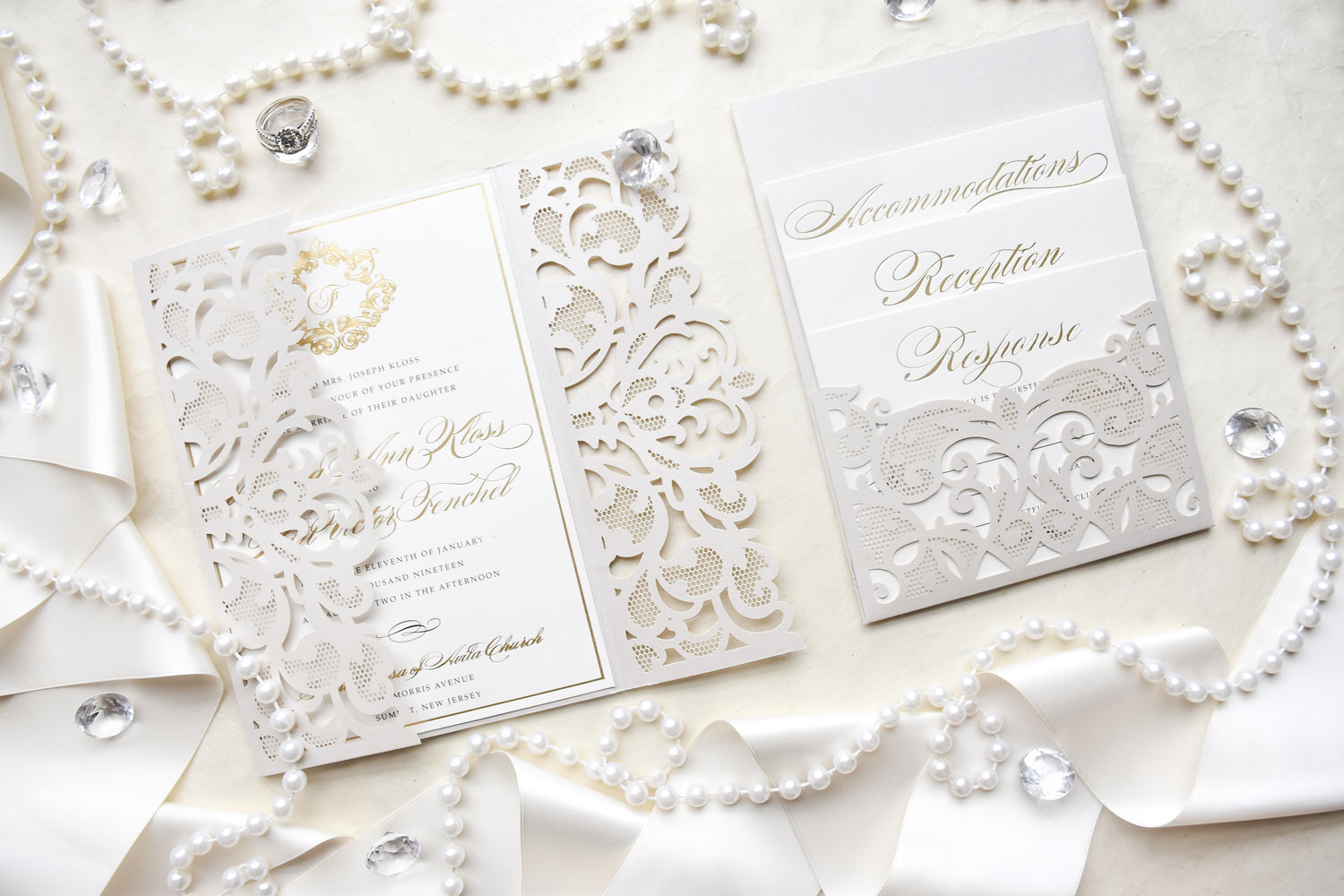 Custom Wedding Invitations Company in NJ by Creationari in Northern New ...