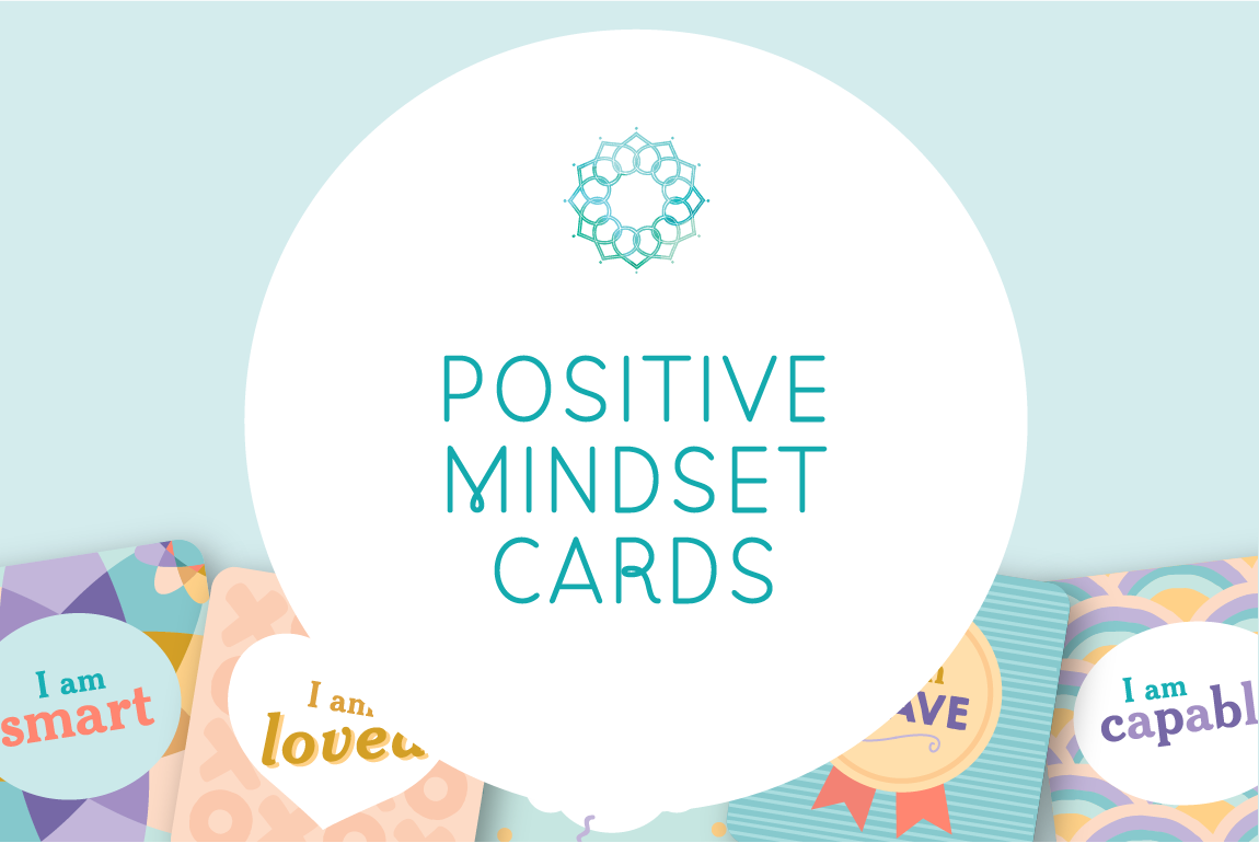 POSITIVE MINDSET CARDS - Deck of 25 cards — Head & Heart Mindfulness