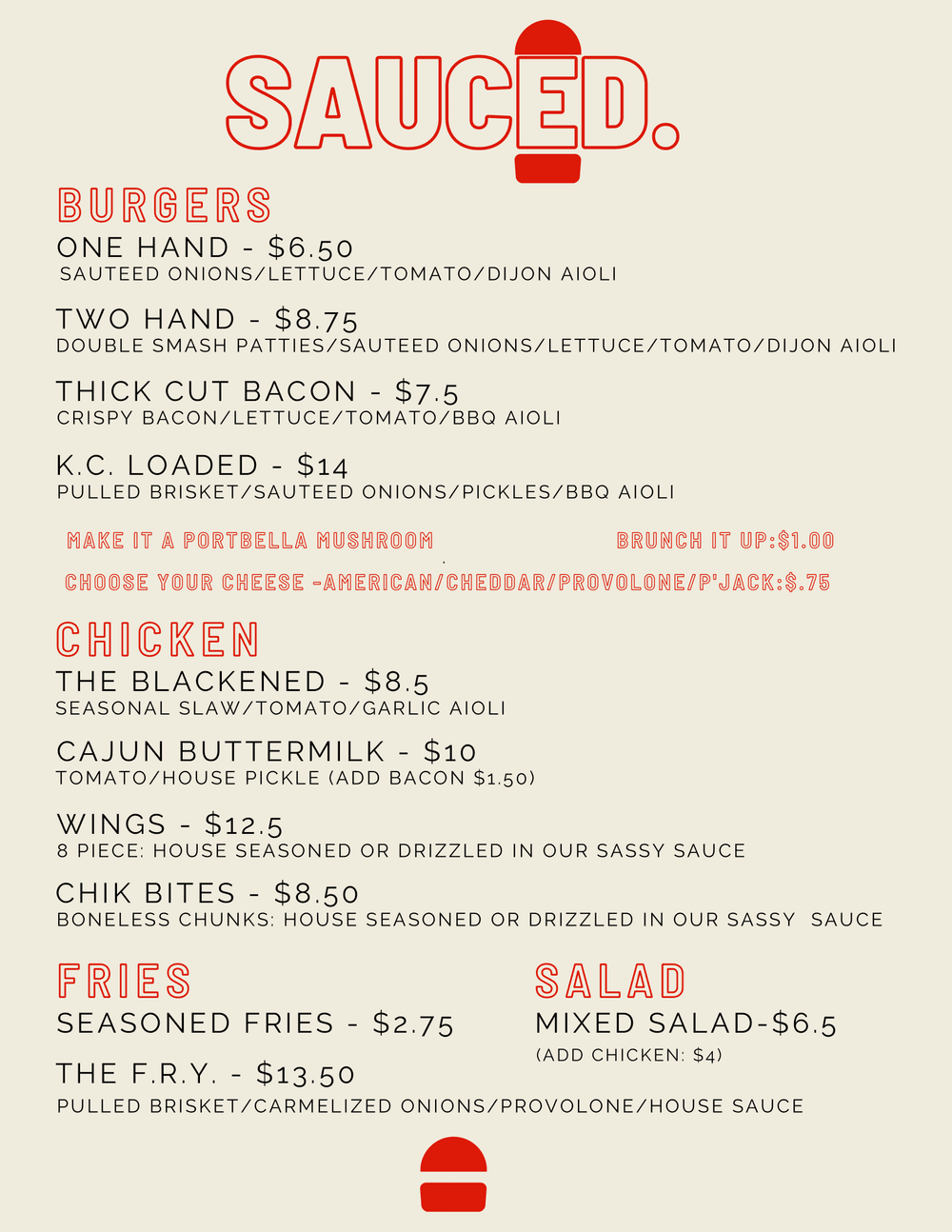 Sauced. — UHUNGRY?