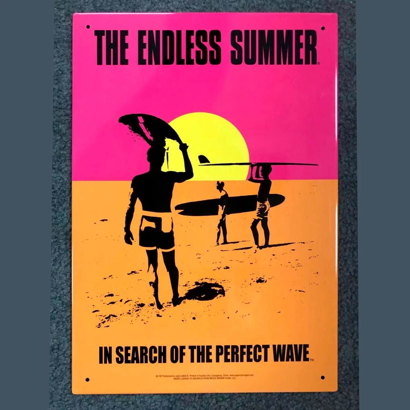 The Endless Summer Original Movie Poster — Bruce Brown Films