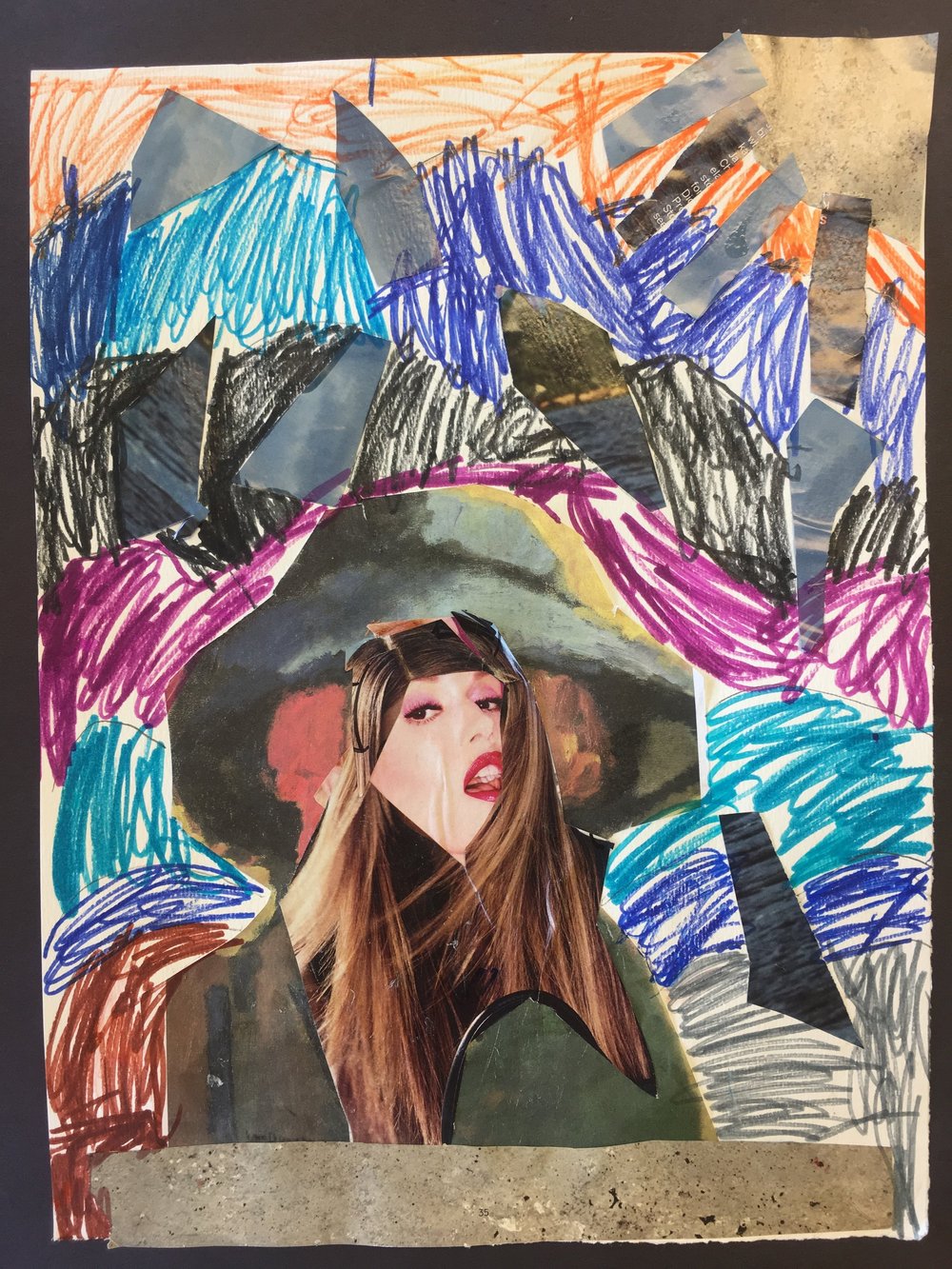 Dada and Neo Dada Art with Our 7-10yo Artists