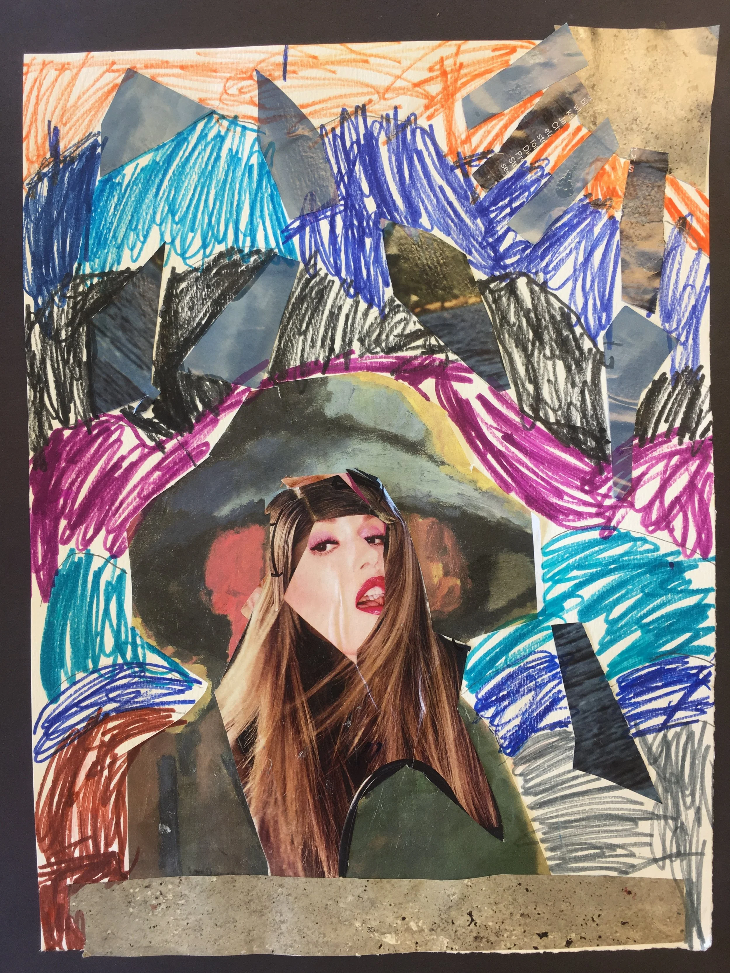 Dada and Neo Dada Art with Our 7-10yo Artists