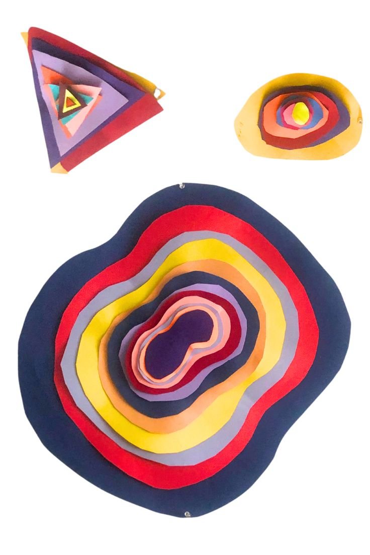 Topographic Paper Sculptures