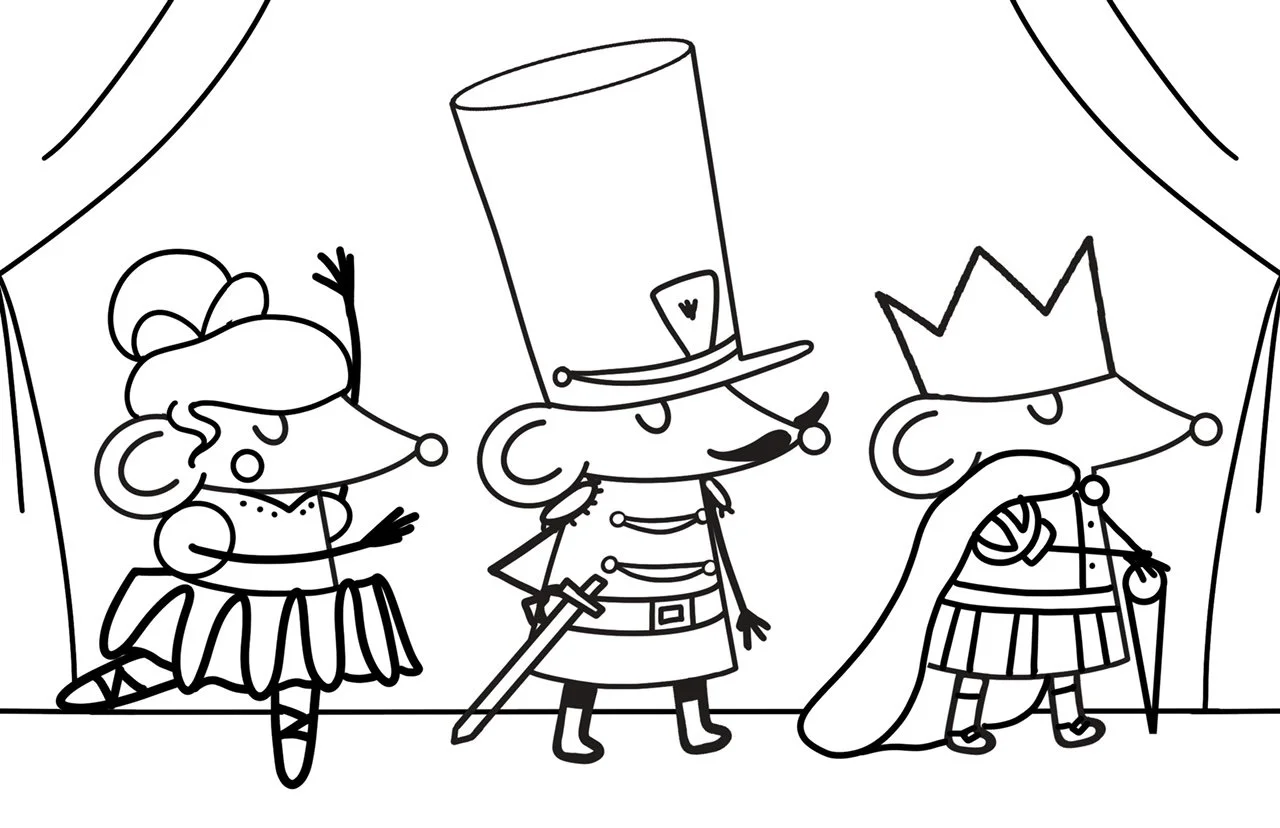 Coloring Pages — Captain Little