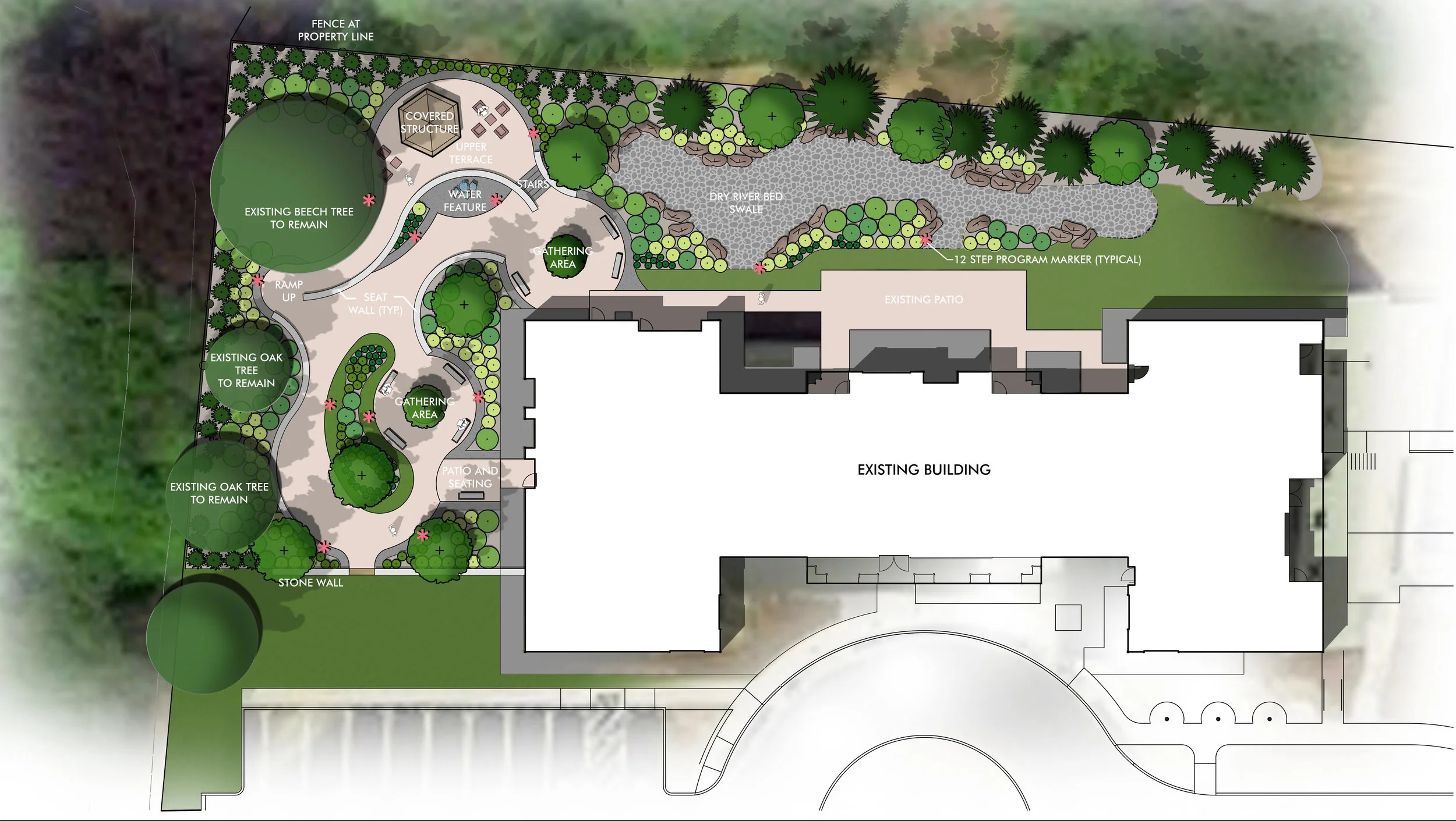 Spectrum Healing Garden — WDA Design Group