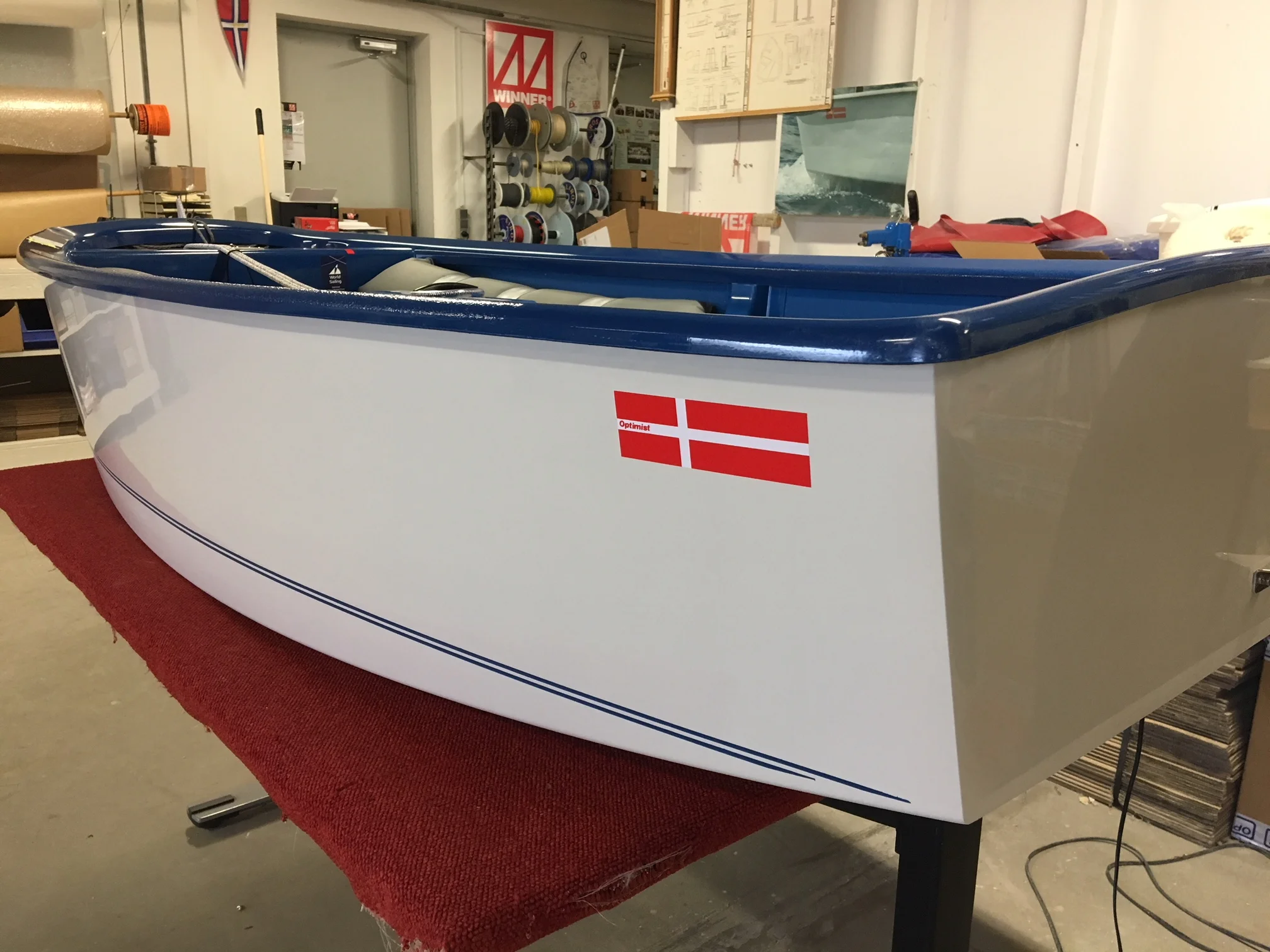 Manufacture of Winner Optimist – Optimists Made in Denmark