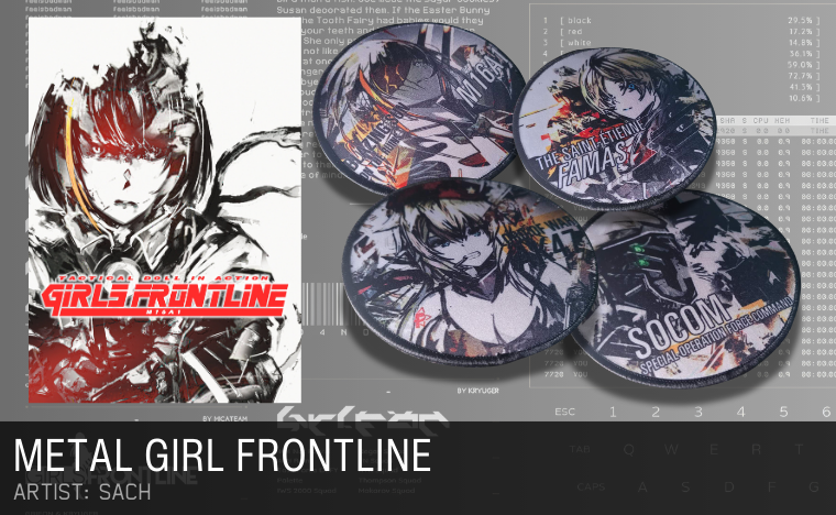 FEI Corp - Video Game & Anime Morale Patches