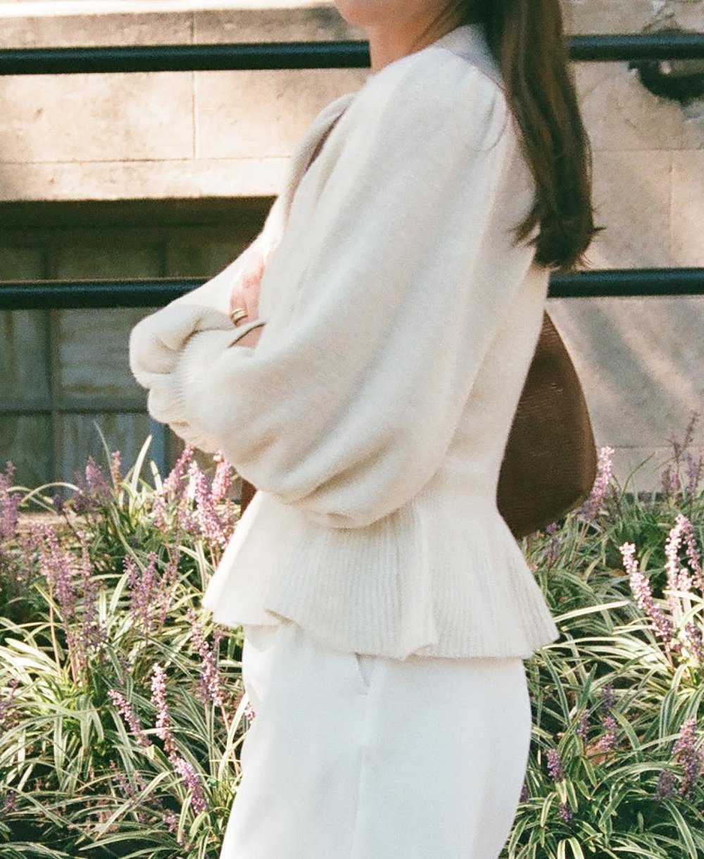 Claudine Sweater / Cream — Lucia Zolea