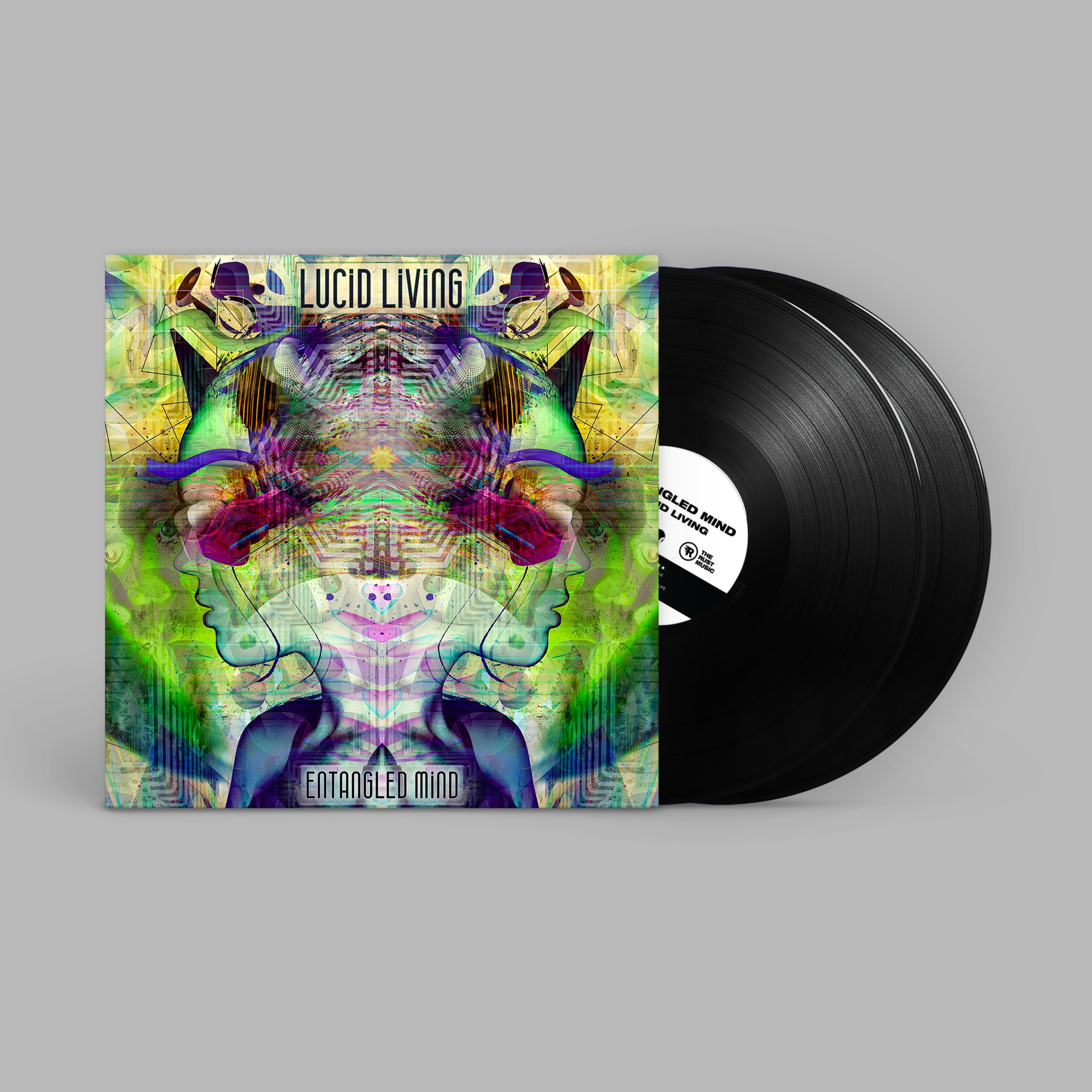 Entangled Mind - Lucid Living LP (Digital + Vinyl Pre-order) — The Rust ...