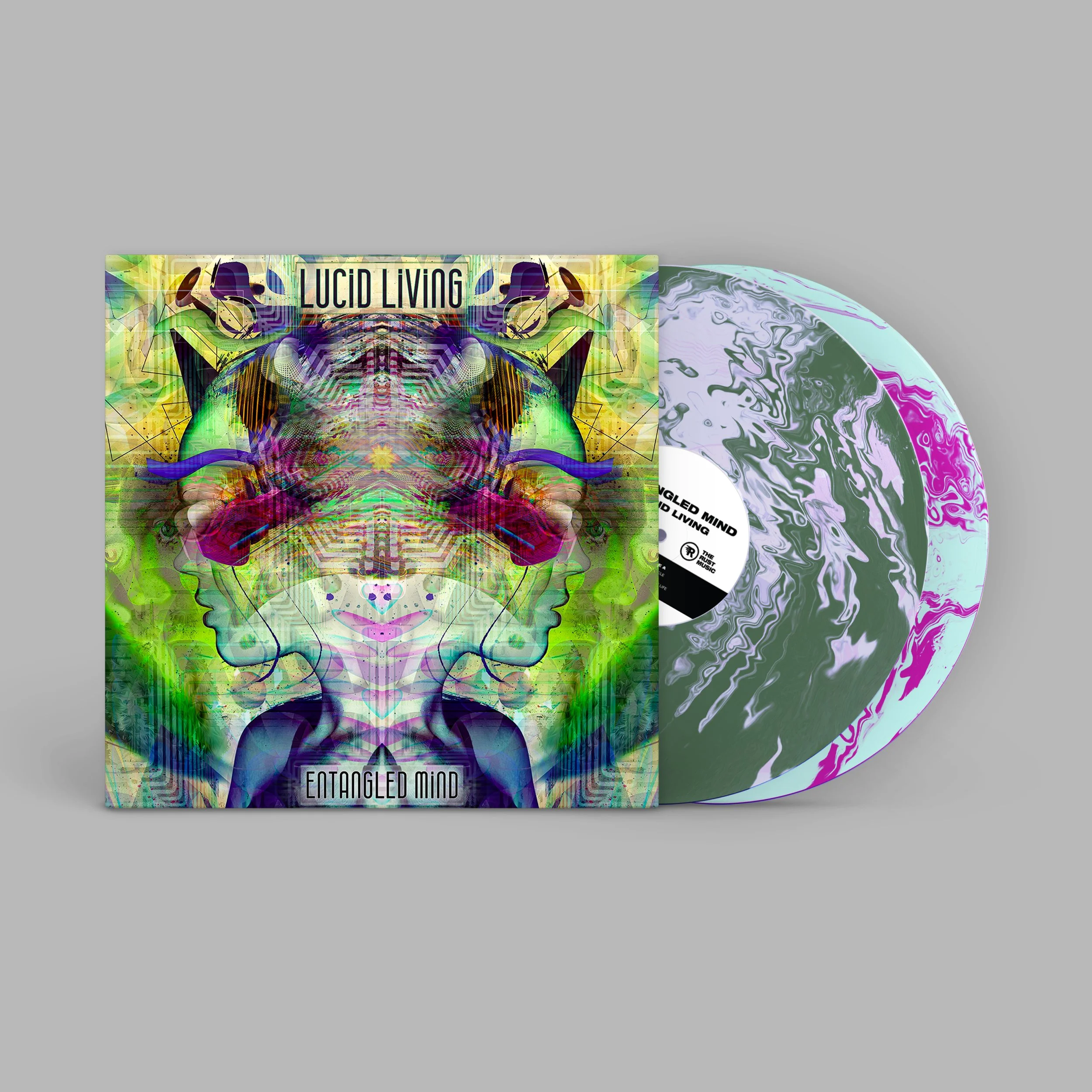 Entangled Mind - Lucid Living LP (Digital + Vinyl Pre-order) — The Rust Music