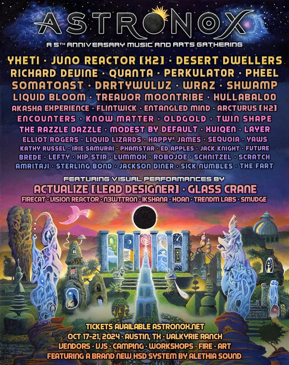 Astronox Music & Arts Festival 2024 ft. Yheti, pheel., Entangled Mind ...