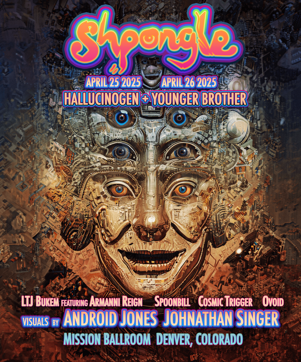 Shpongle (Simon Posford Live) w/ Hallucinogen + Younger Brother ft. LTJ ...