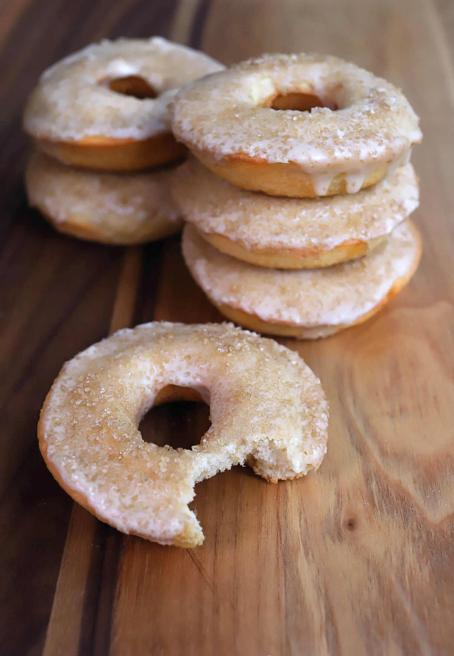 Pancake Doughnuts With Maple Glaze-Coffee And Champagne