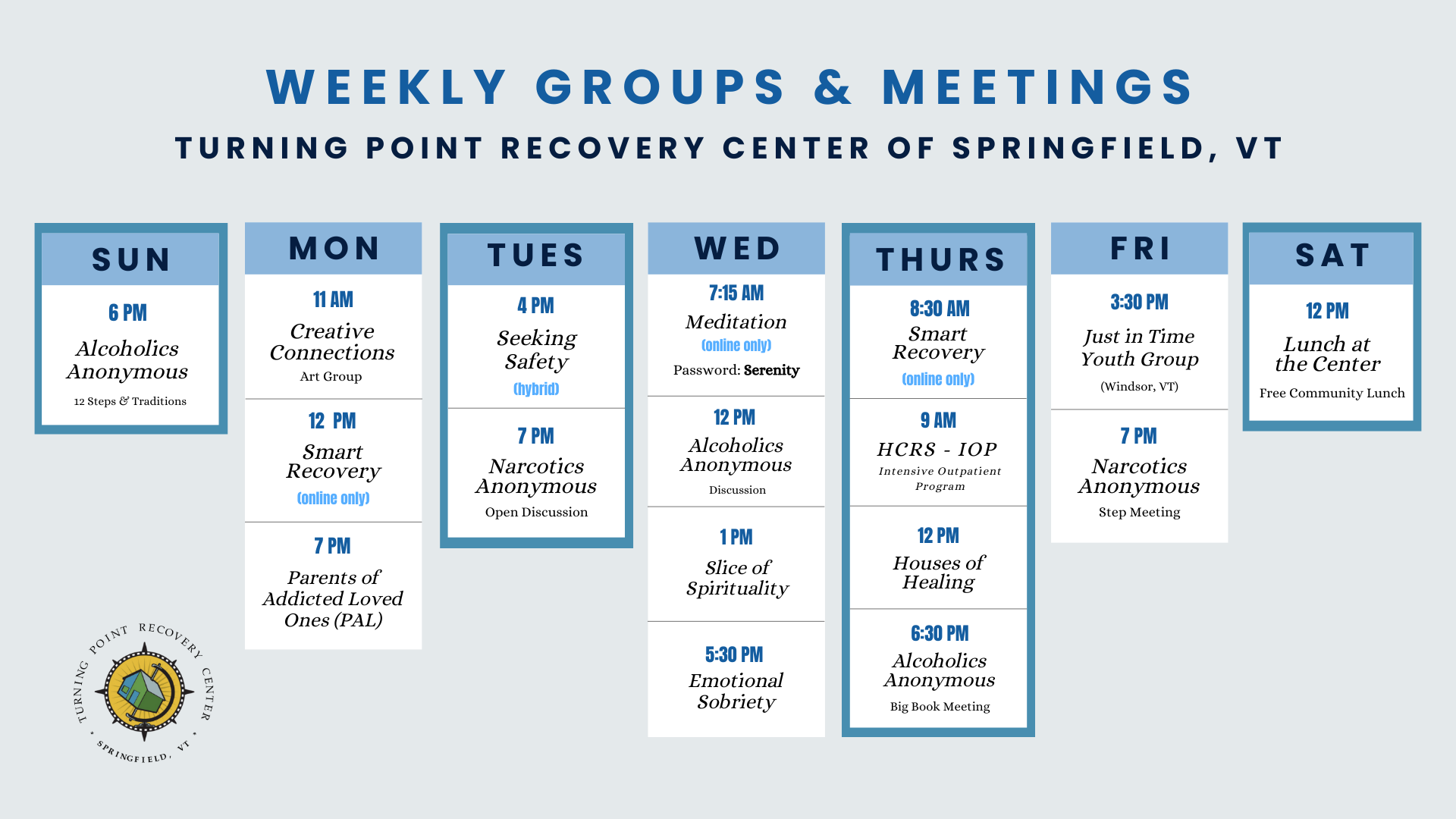 Turning Point Recovery Center of Springfield, Vermont, Inc.