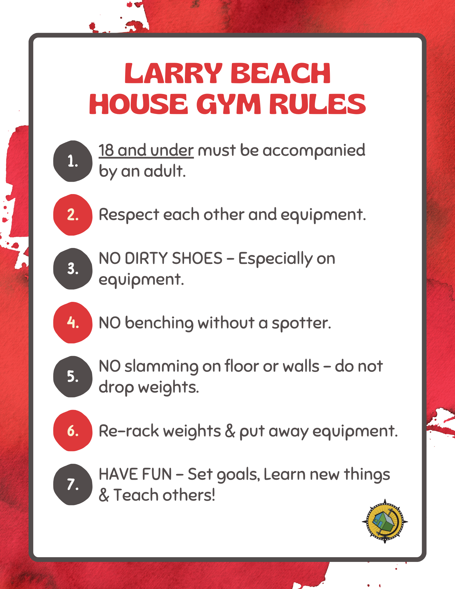 Larry Beach House Gym — Turning Point Recovery Center of Springfield ...