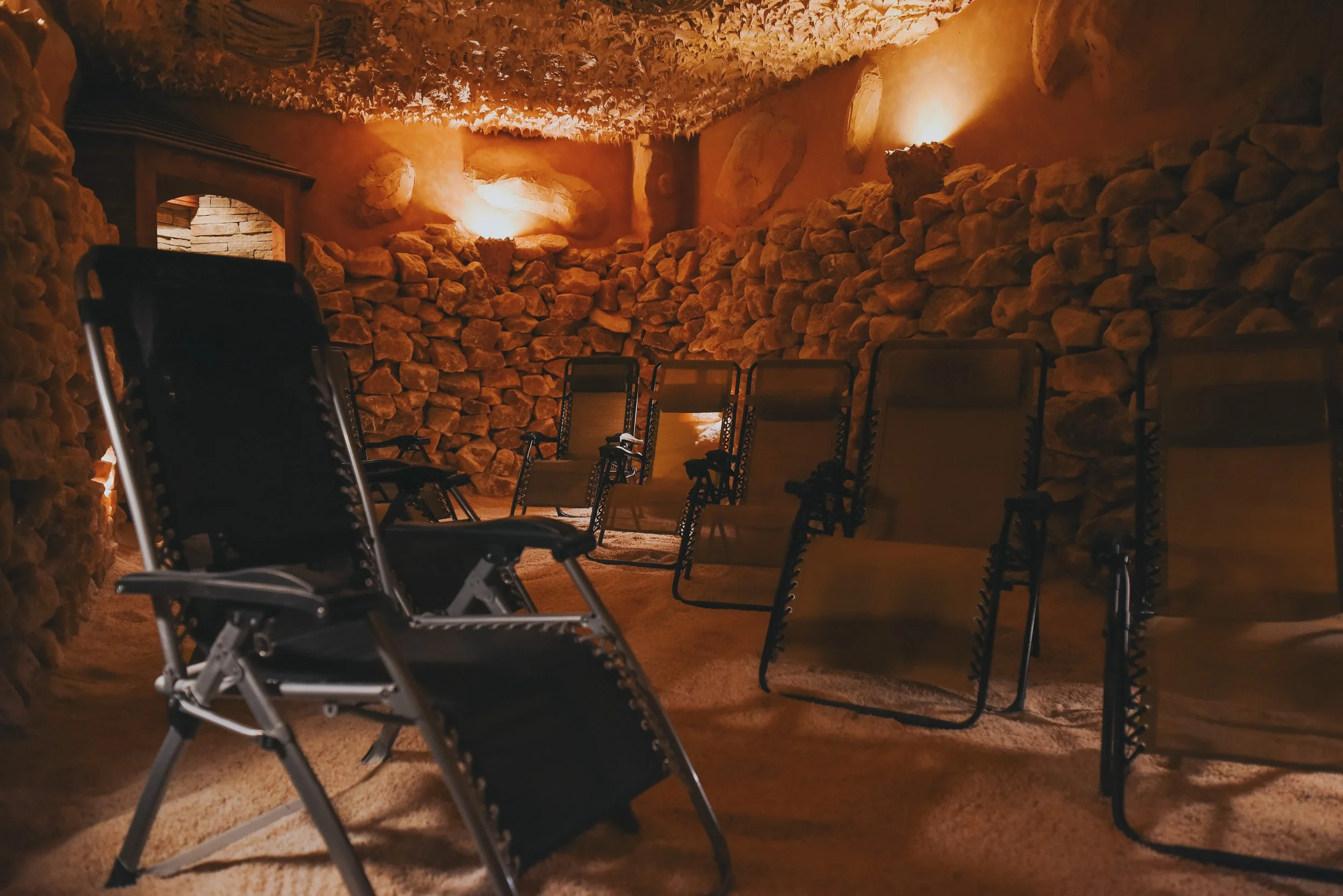Salt Cave Therapy in Raleigh, NC | Himalayan Salt Cave — Skin Sense