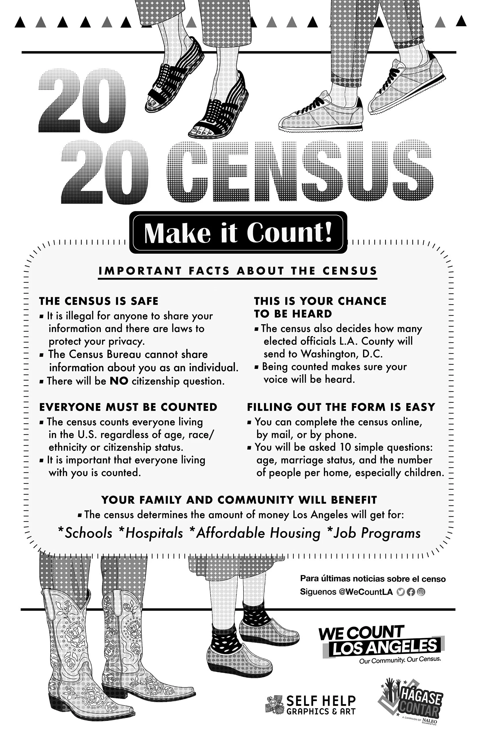 #Makeitcount #HazteContar Census 2020 — Self Help Graphics & Art