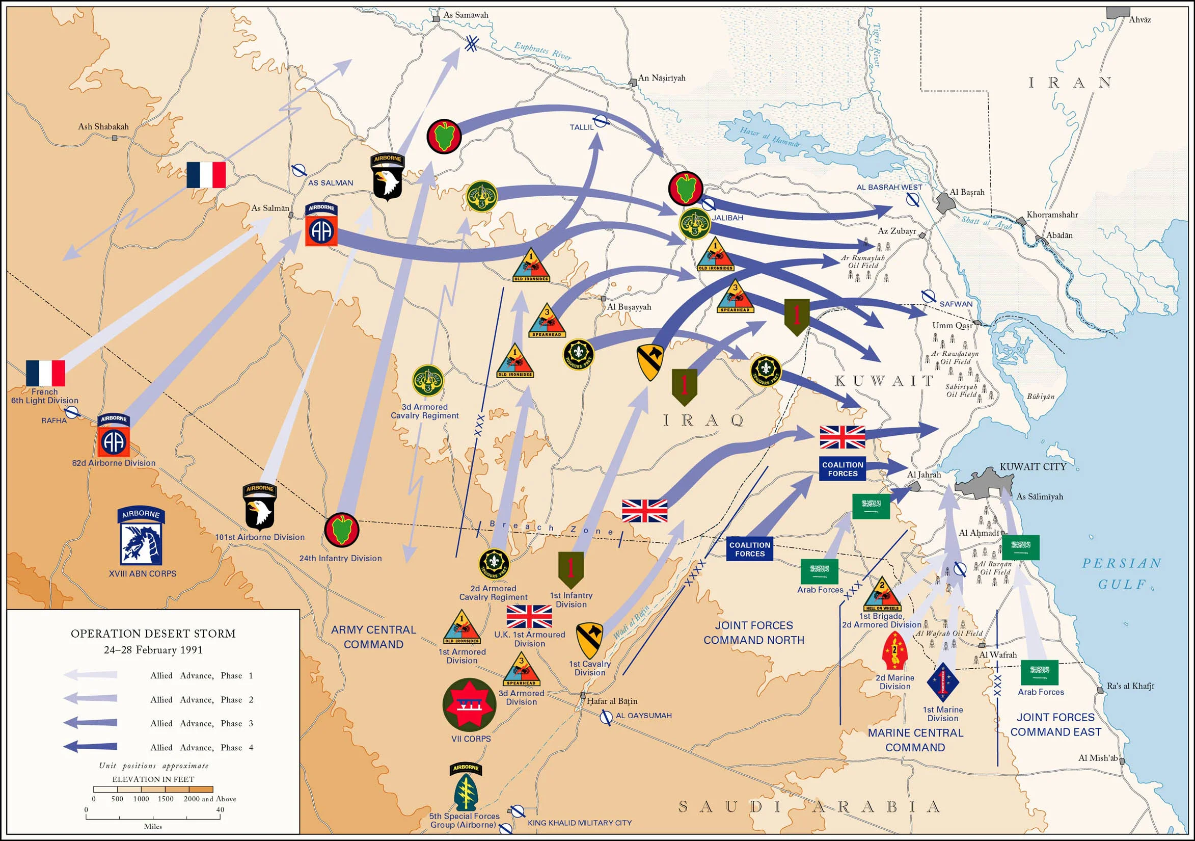 War Overview — Desert Shield and Desert Storm Memorial