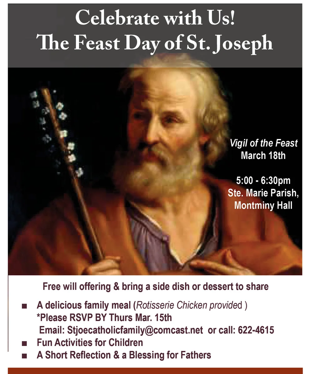 St. Joseph Family Feast Day Celebration — St. Joseph Catholic Family center