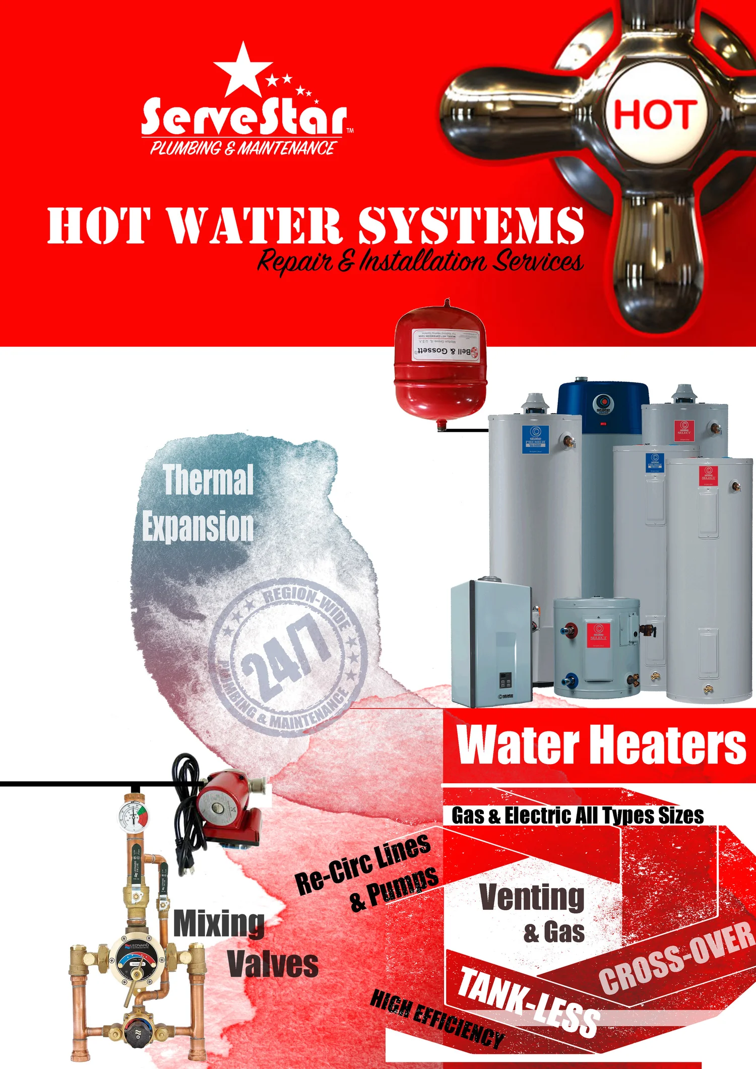 Services — ServeStar | Plumbing & Maintenance