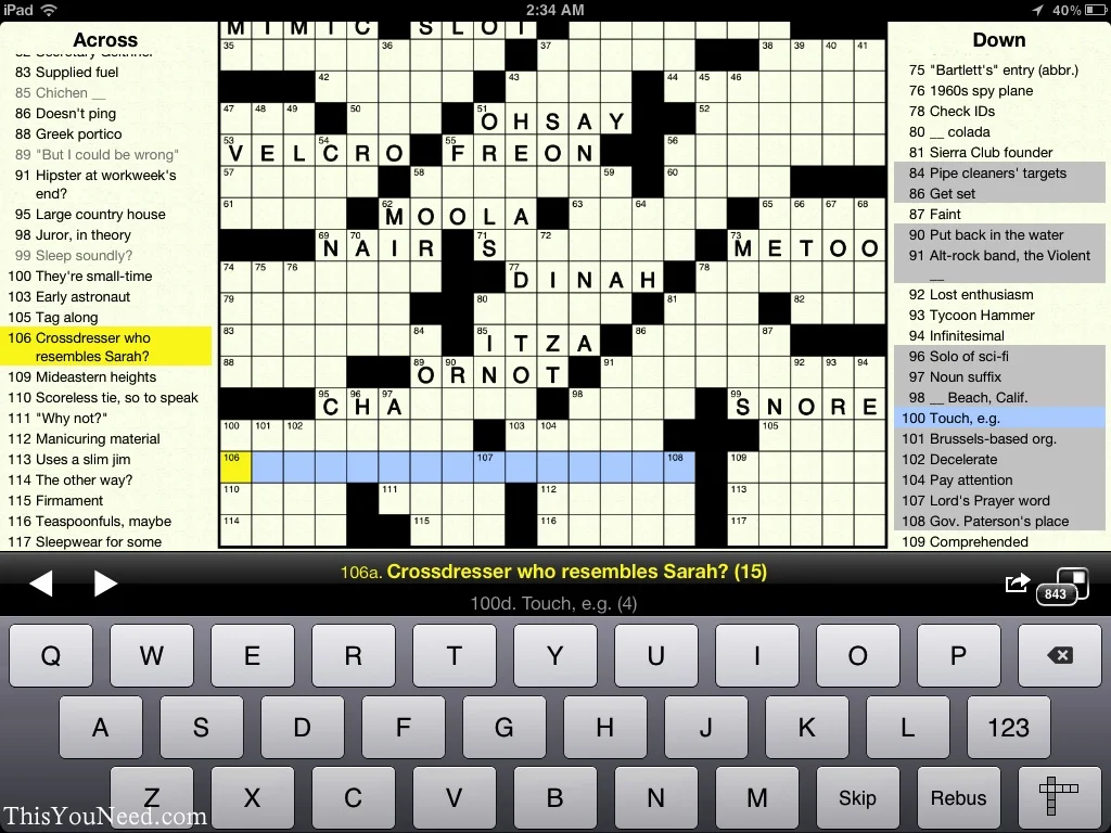iPad Essentials: Crosswords and Sudoku — This You Need