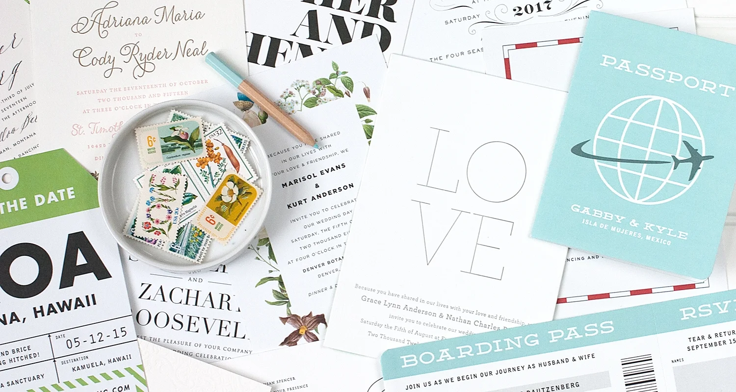 Paper & Parcel Wedding Invitations