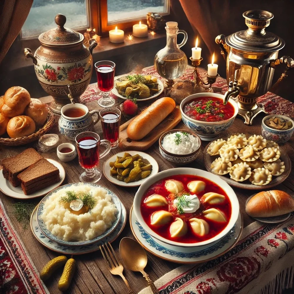 How to Host a Traditional Russian Dinner Party | Polyglottist Language ...