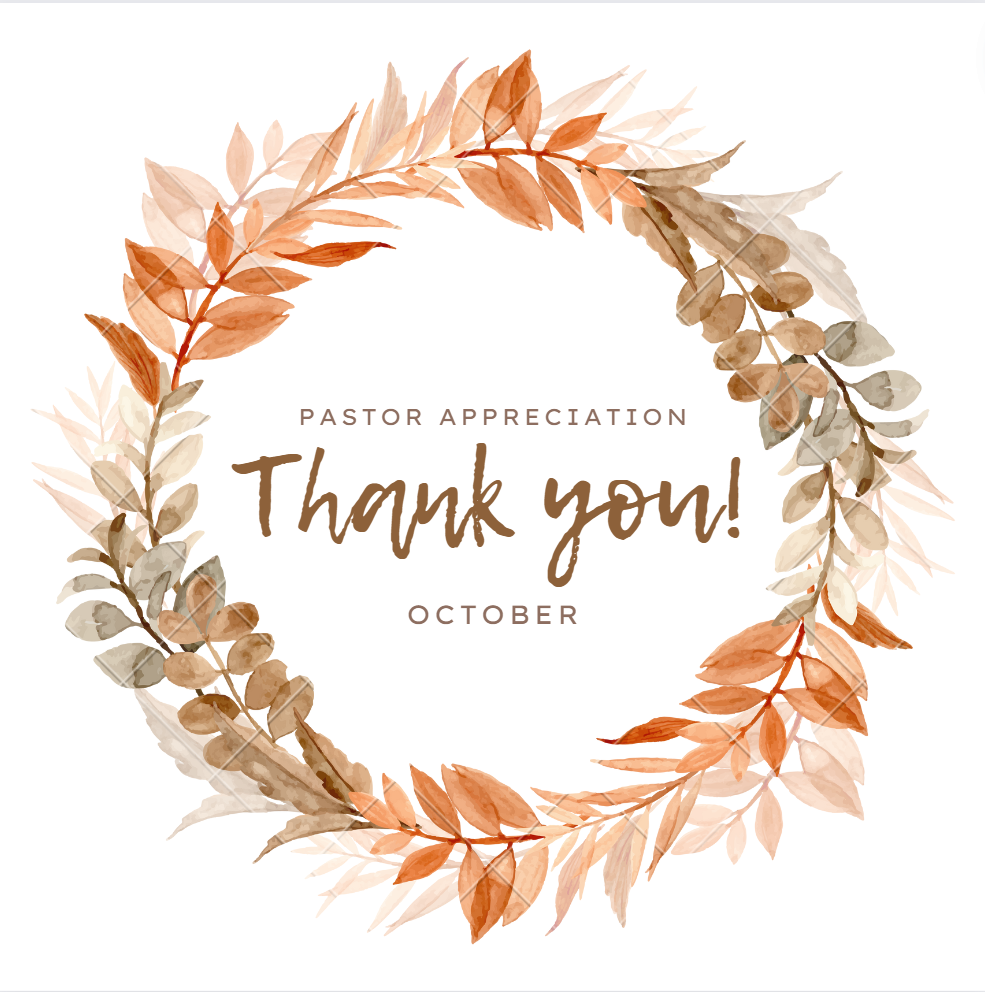 Pastor Appreciation Clipart