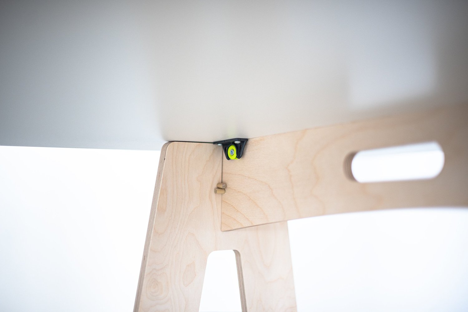 Freestanding Wooden Pegboard Display with Shelves — Klo Lab I CNC ...