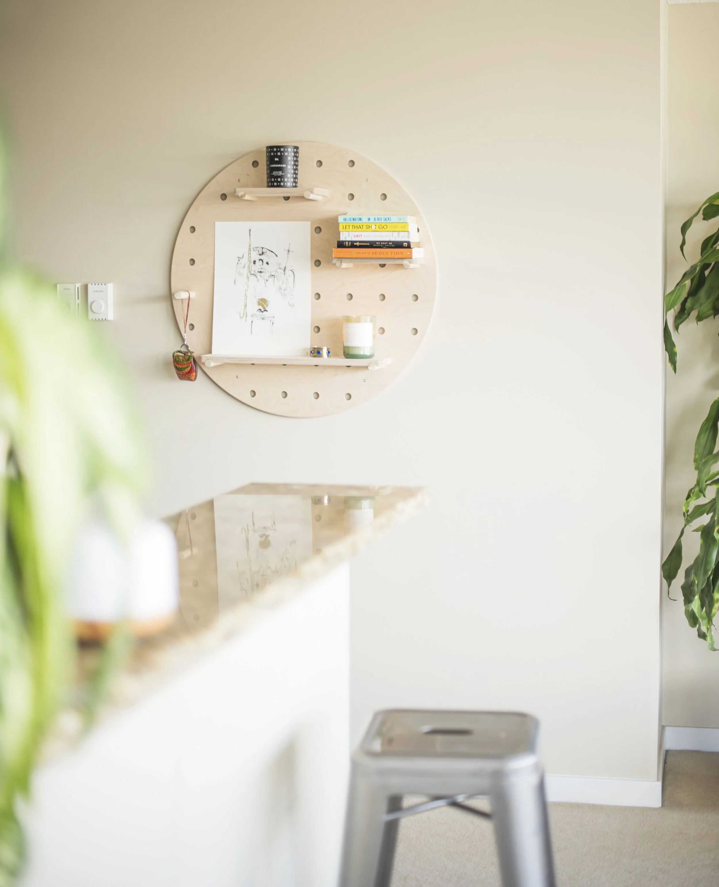 Market Stall Table with Removable Pegboard — Klo Lab I CNC Fabrication ...