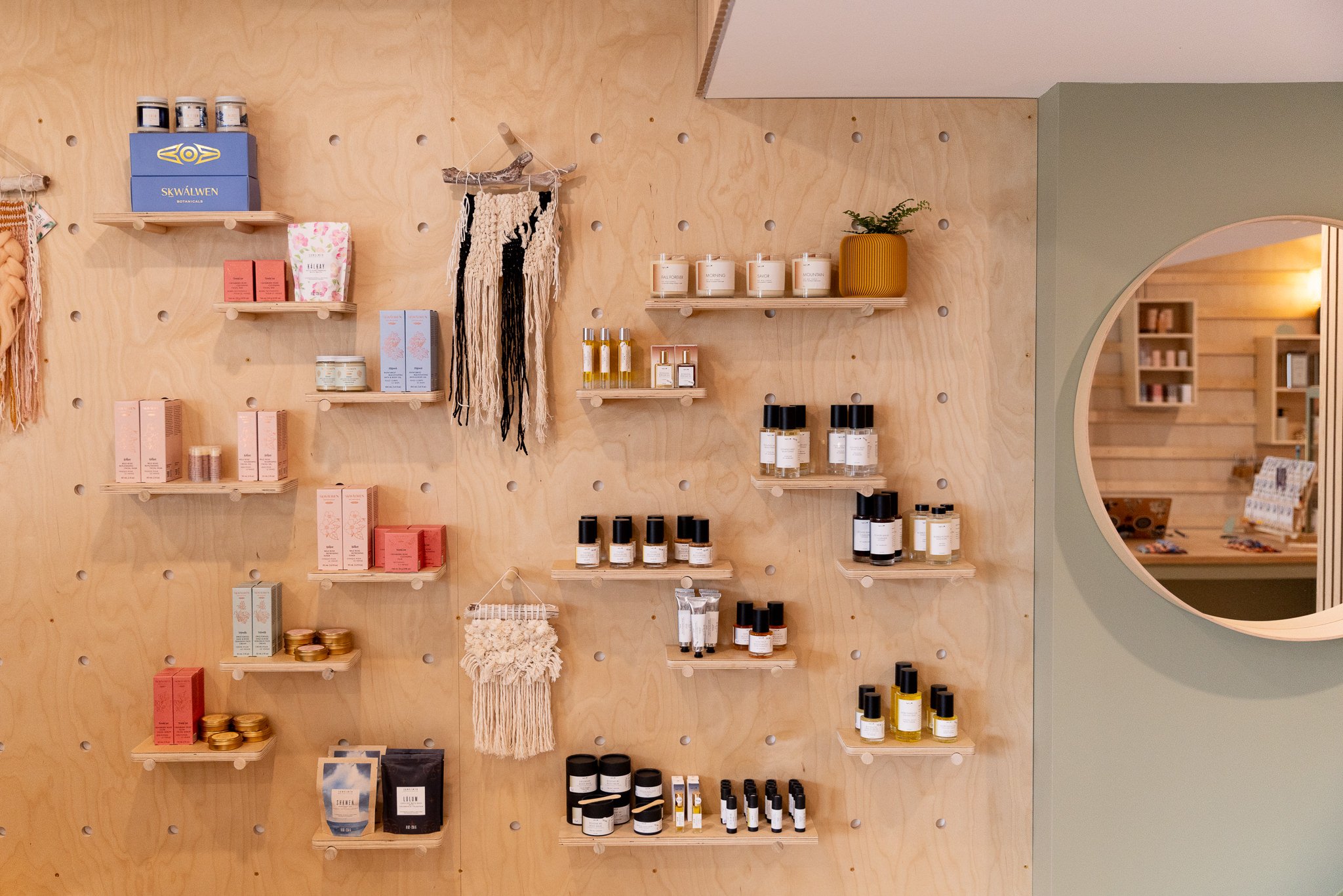 Large Wooden Pegboards for Retail Display — Klo Lab I CNC Fabrication ...